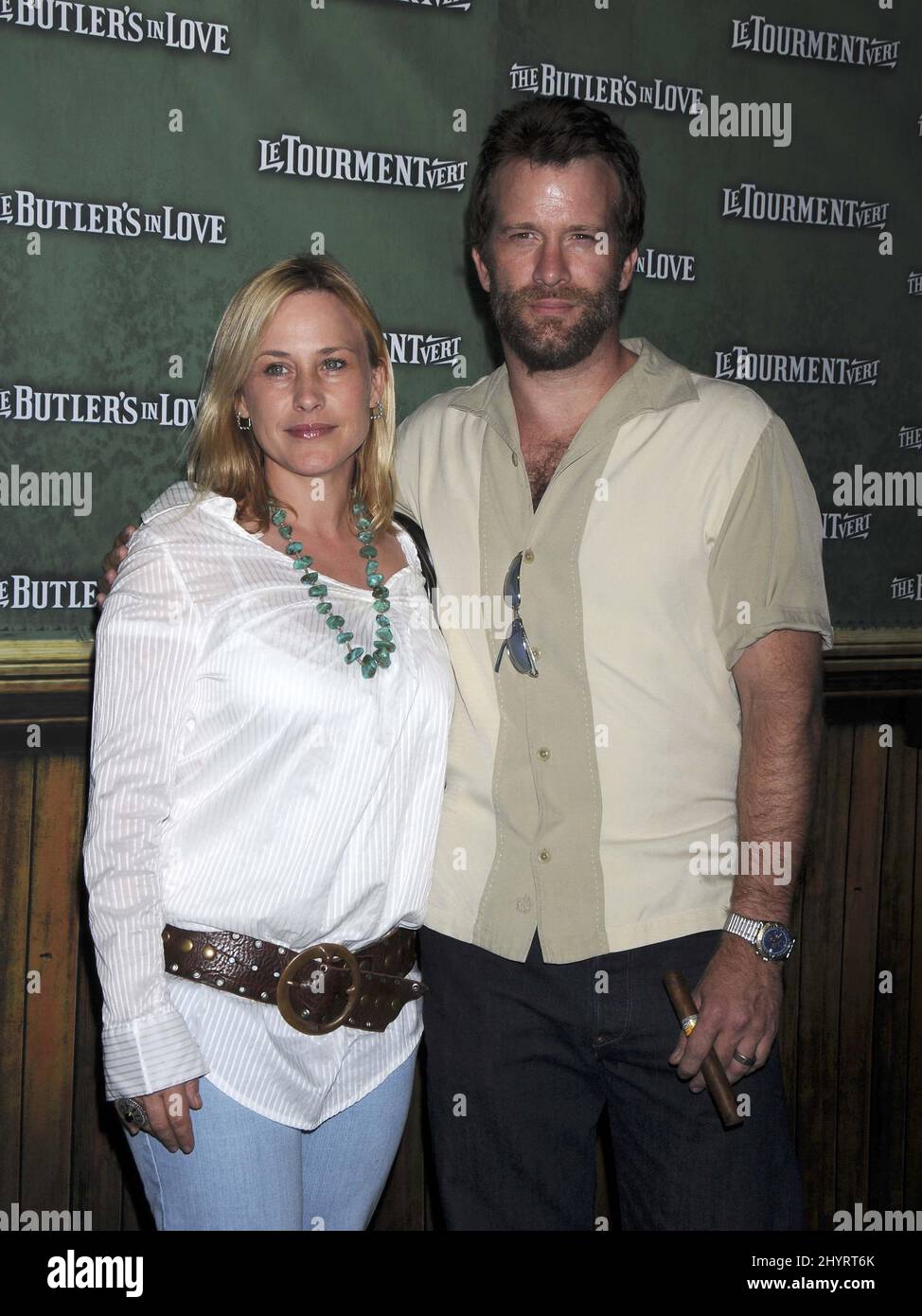 Patricia Arquette and Thomas Jane attending the "The Butler's in Love ...