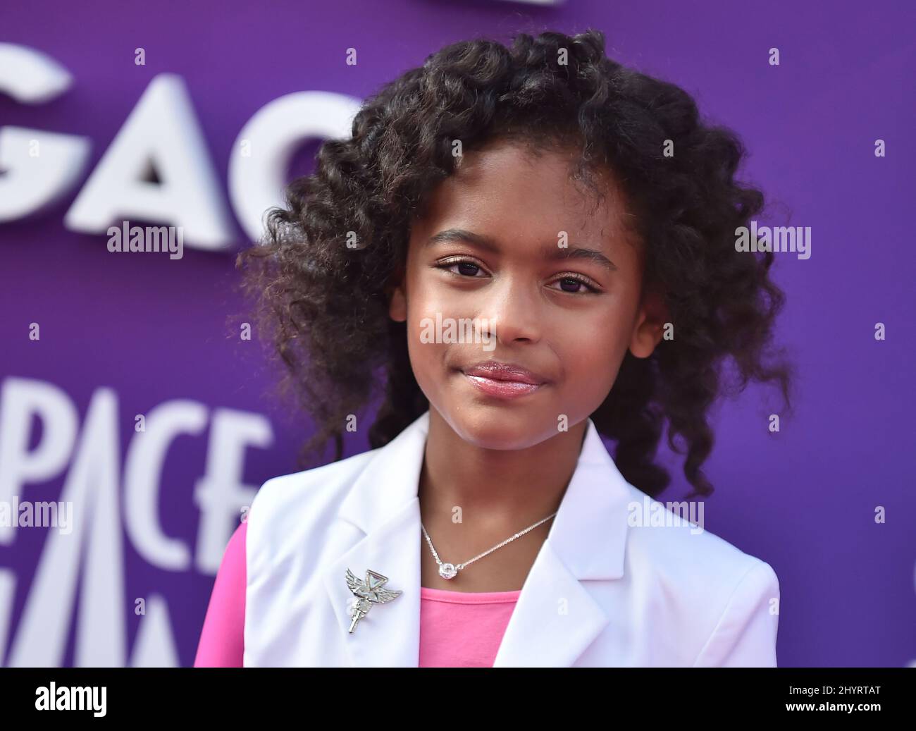Harper Alexander at the world premiere of "Space Jam: A New Legacy ...