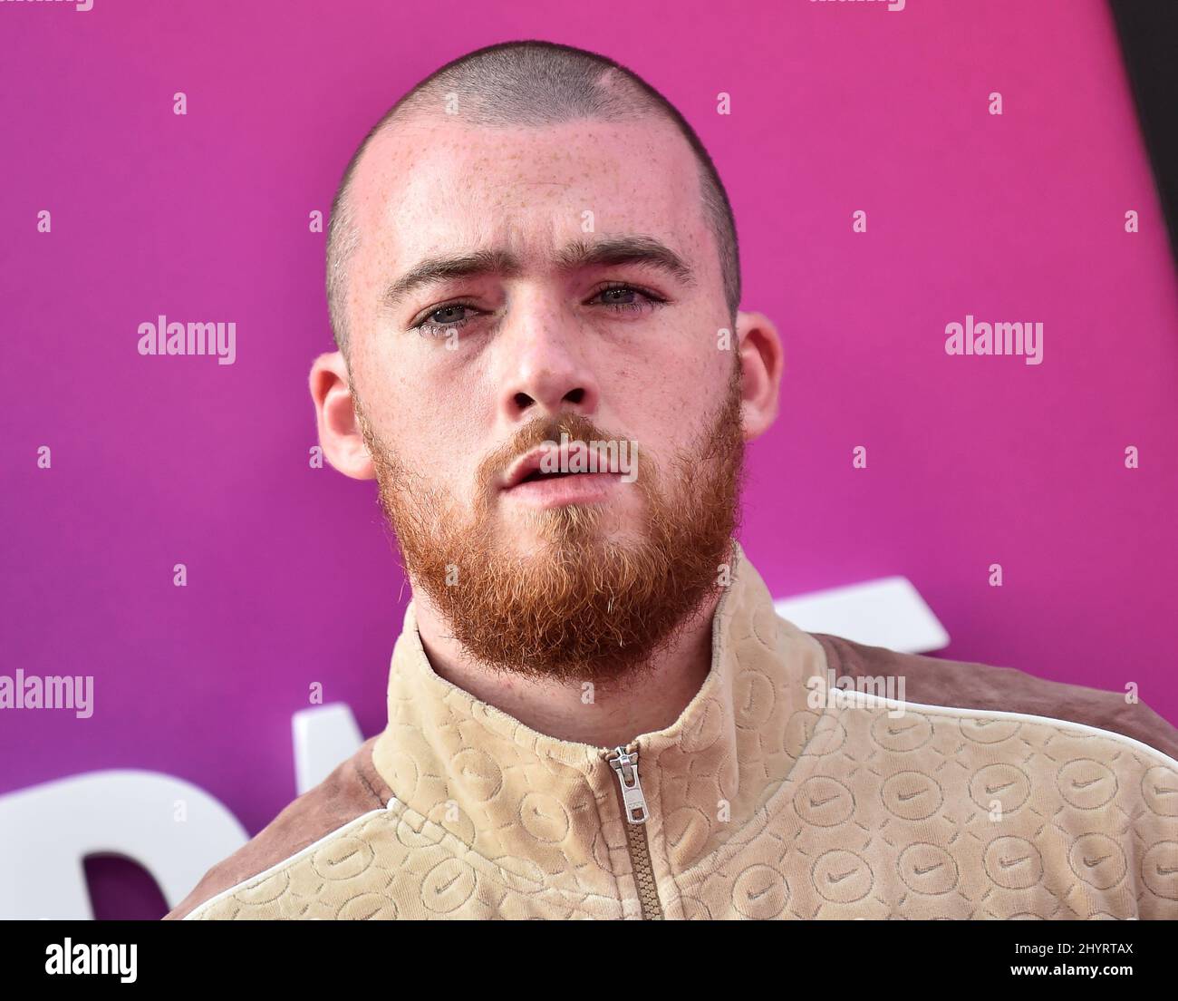 Angus Cloud at the world premiere of "Space Jam: A New Legacy" held at ...
