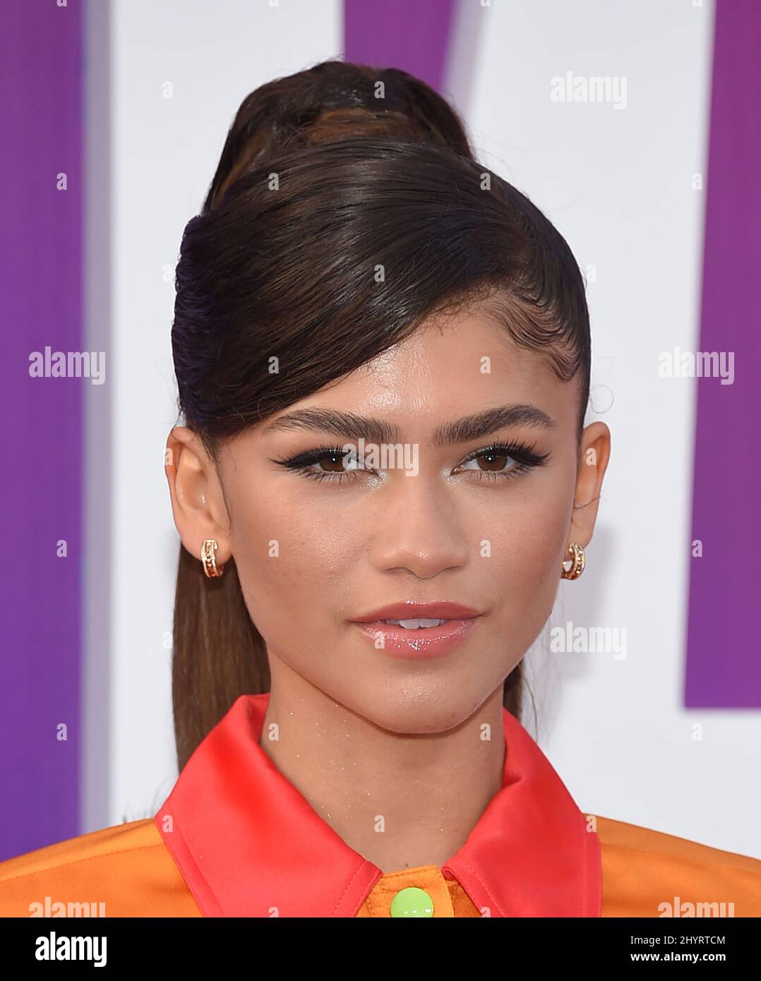 Zendaya Coleman at the world premiere of "Space Jam: A New Legacy" held ...