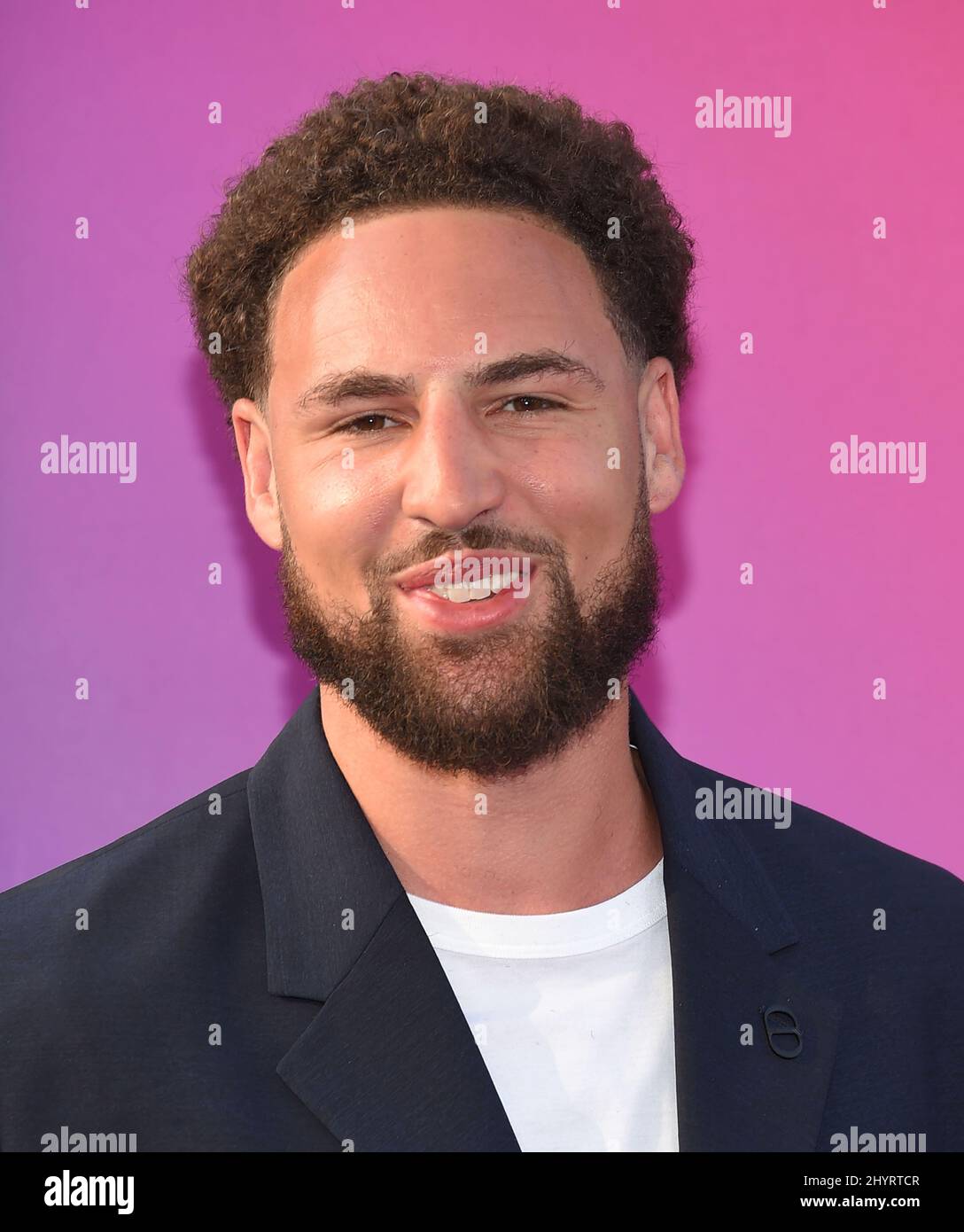 Klay Thompson at the world premiere of "Space Jam: A New Legacy" held ...