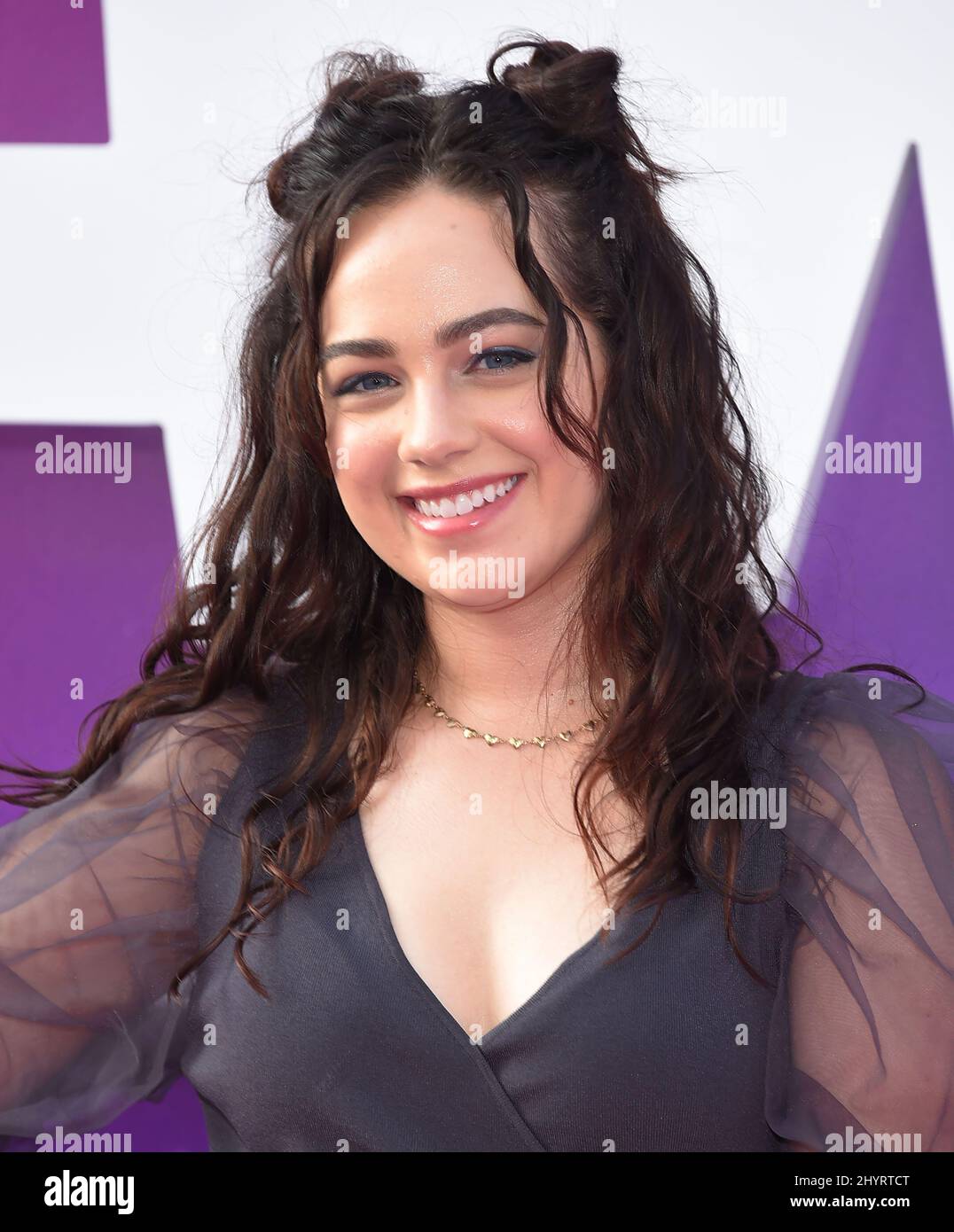 Mary Mouser at the world premiere of "Space Jam: A New Legacy" held at ...
