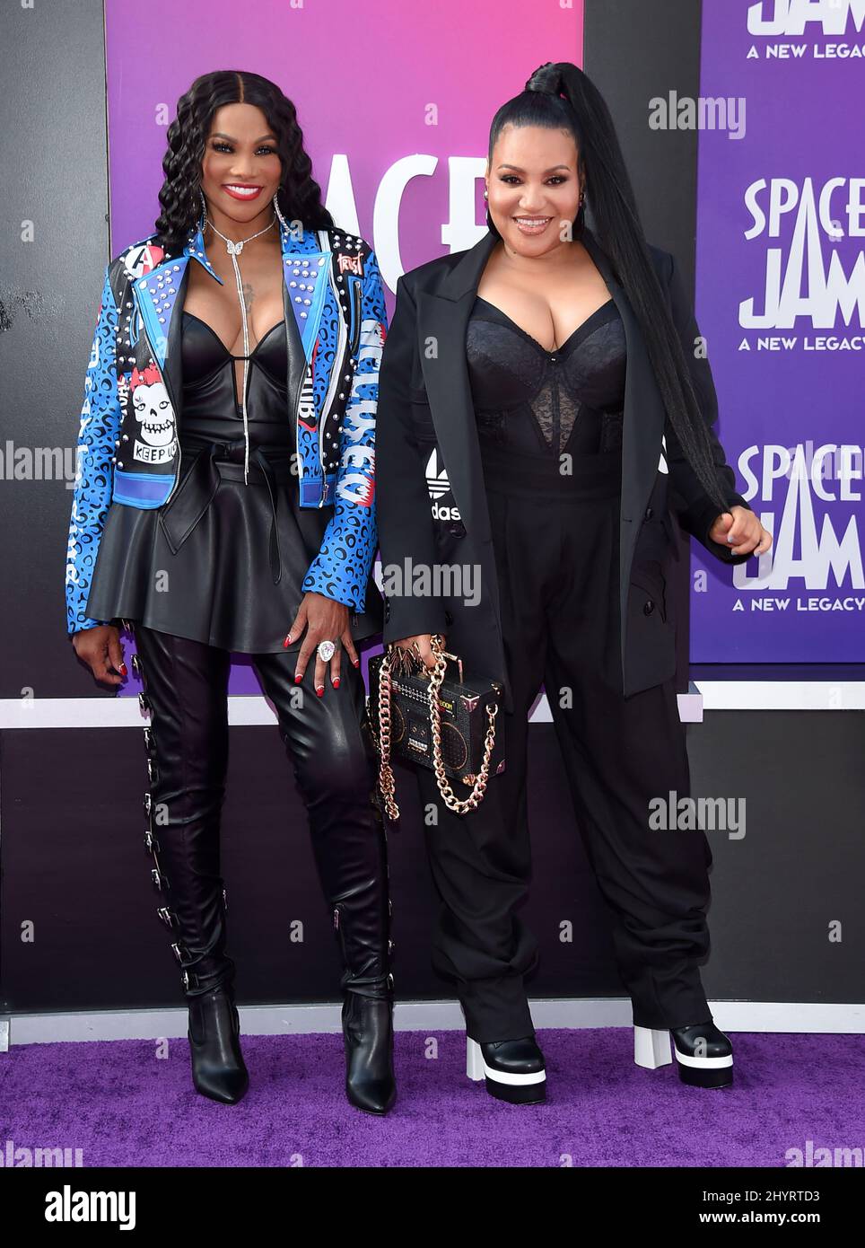 Salt-N-Pepa at the world premiere of "Space Jam: A New Legacy" held at ...