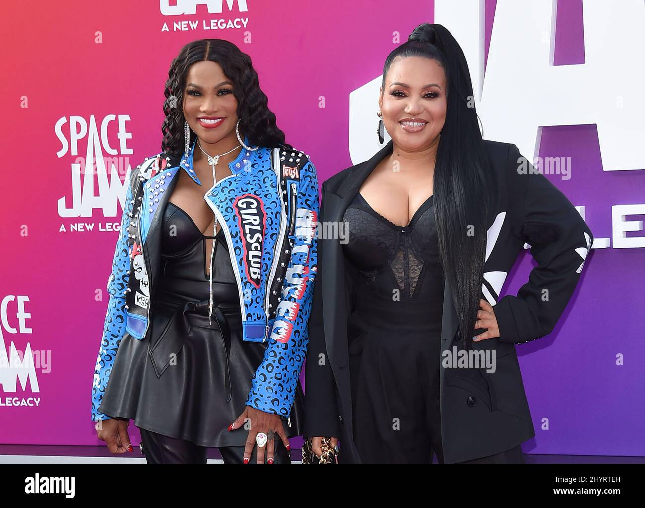 Salt-N-Pepa at the world premiere of "Space Jam: A New Legacy" held at ...