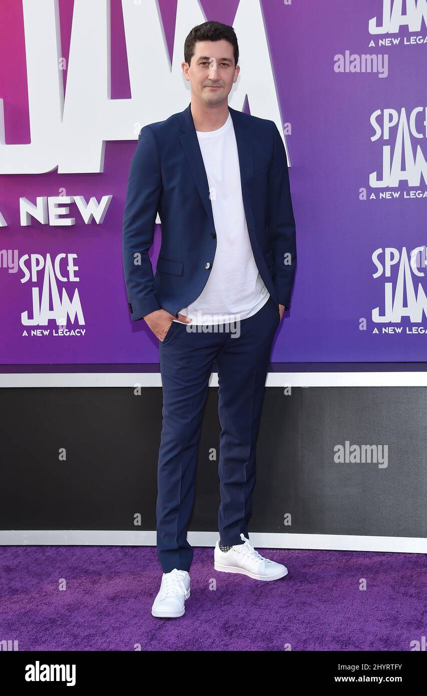 Tony Rettenmaier at the world premiere of "Space Jam: A New Legacy ...