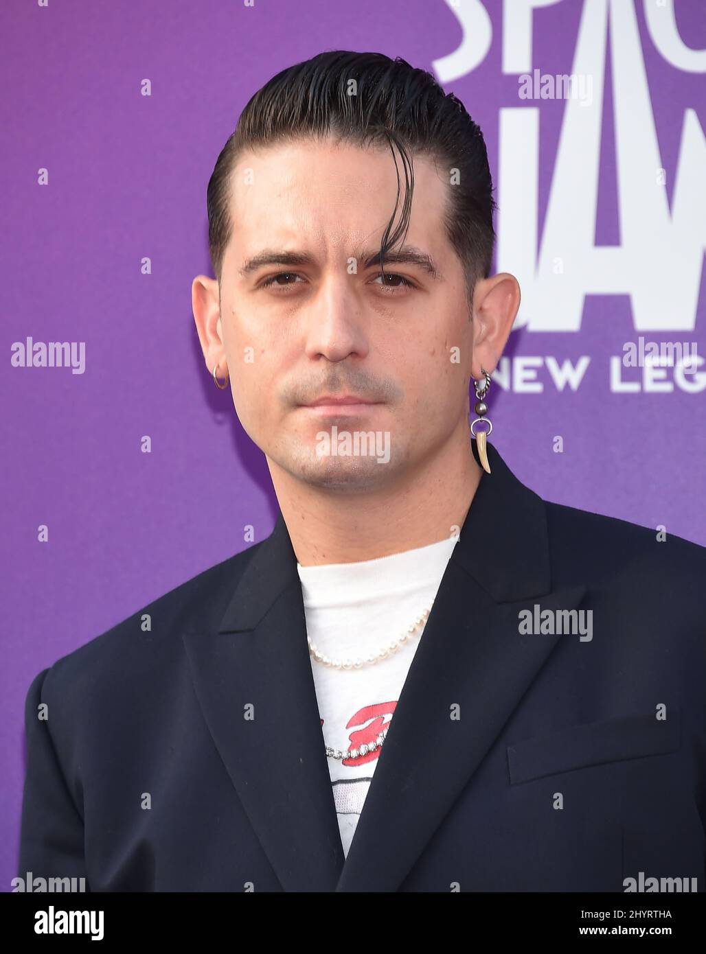 G-Eazy at the world premiere of "Space Jam: A New Legacy" held at the ...