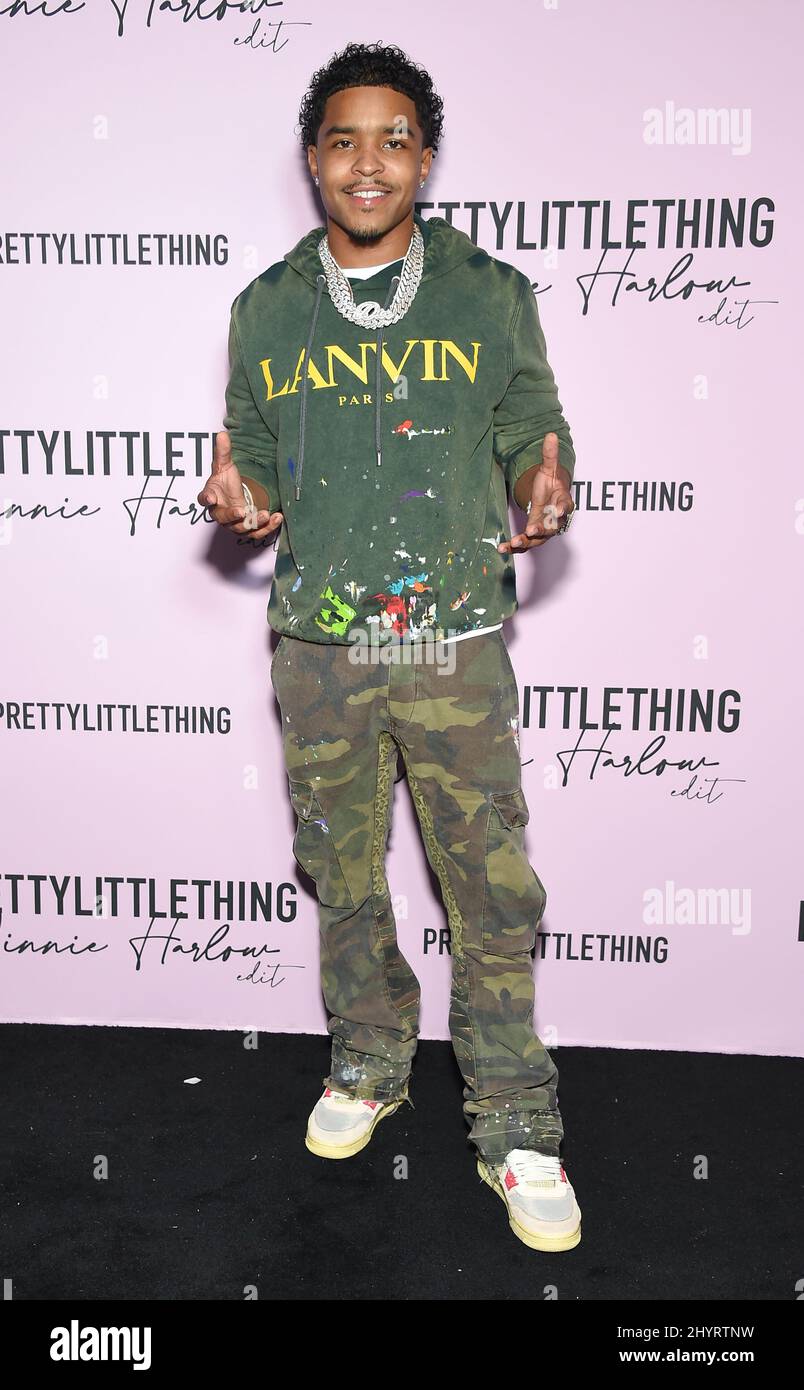 Justin Combs at the Pretty Little Thing 'Winnie Harlow edit' event held ...