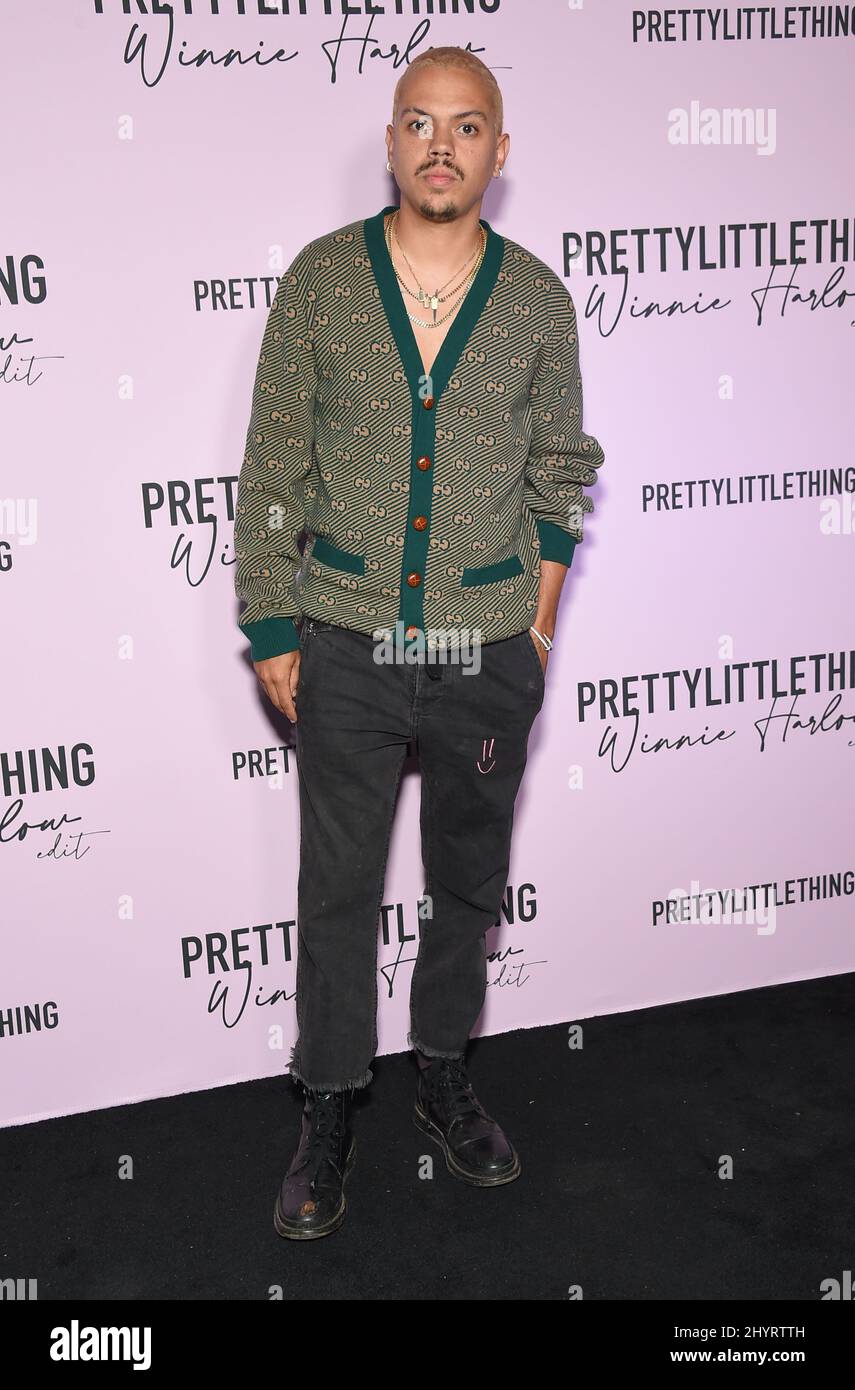 Evan Ross at the Pretty Little Thing 'Winnie Harlow edit' event held at ...