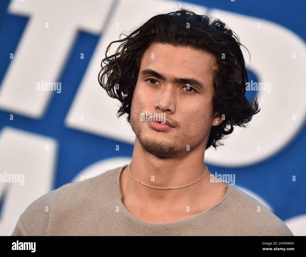 Charles Melton arriving to the €˜Ted Lasso' Season 2 Premiere at ...