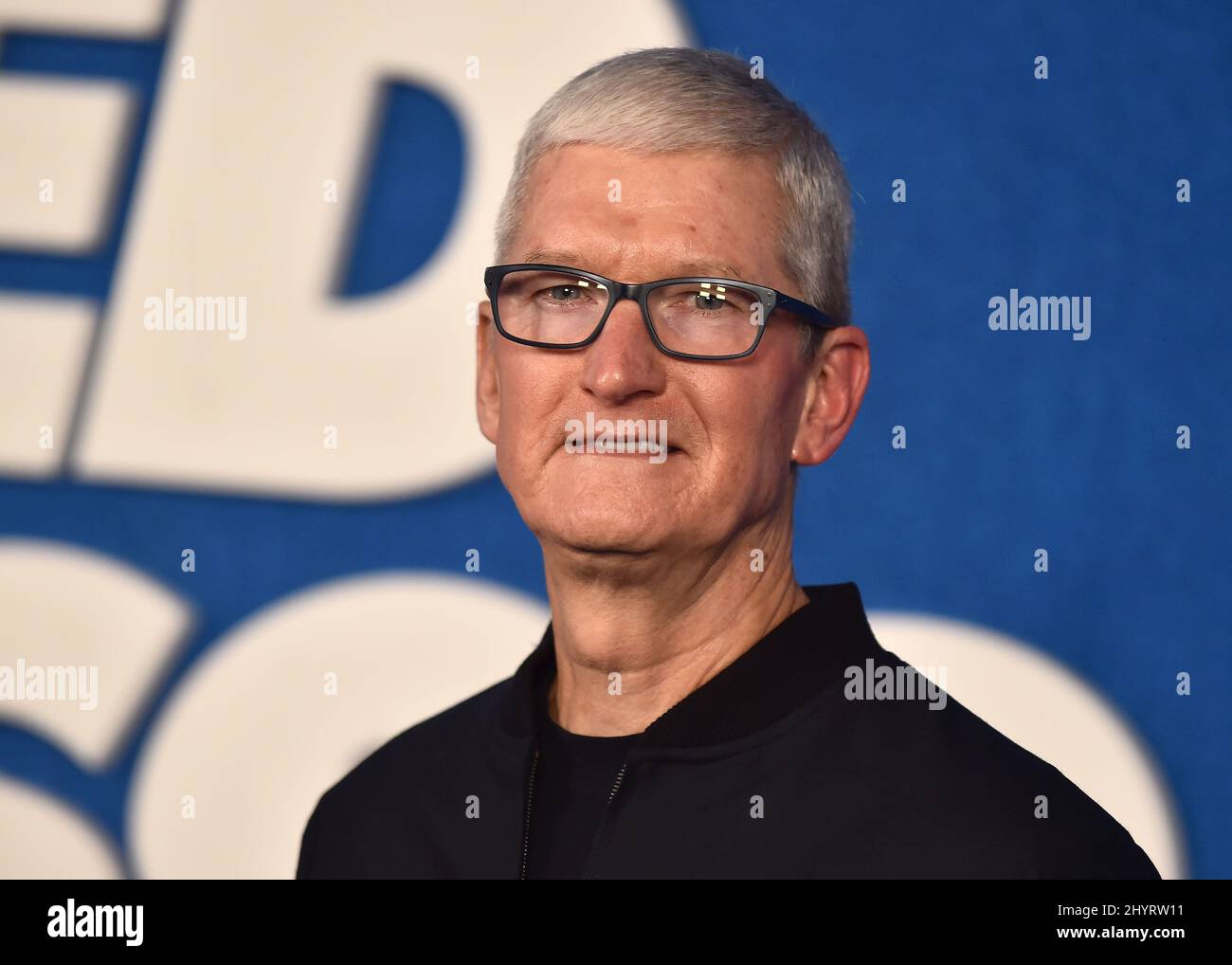 Tim Cook arriving to the €˜Ted Lasso' Season 2 Premiere at Pacific ...