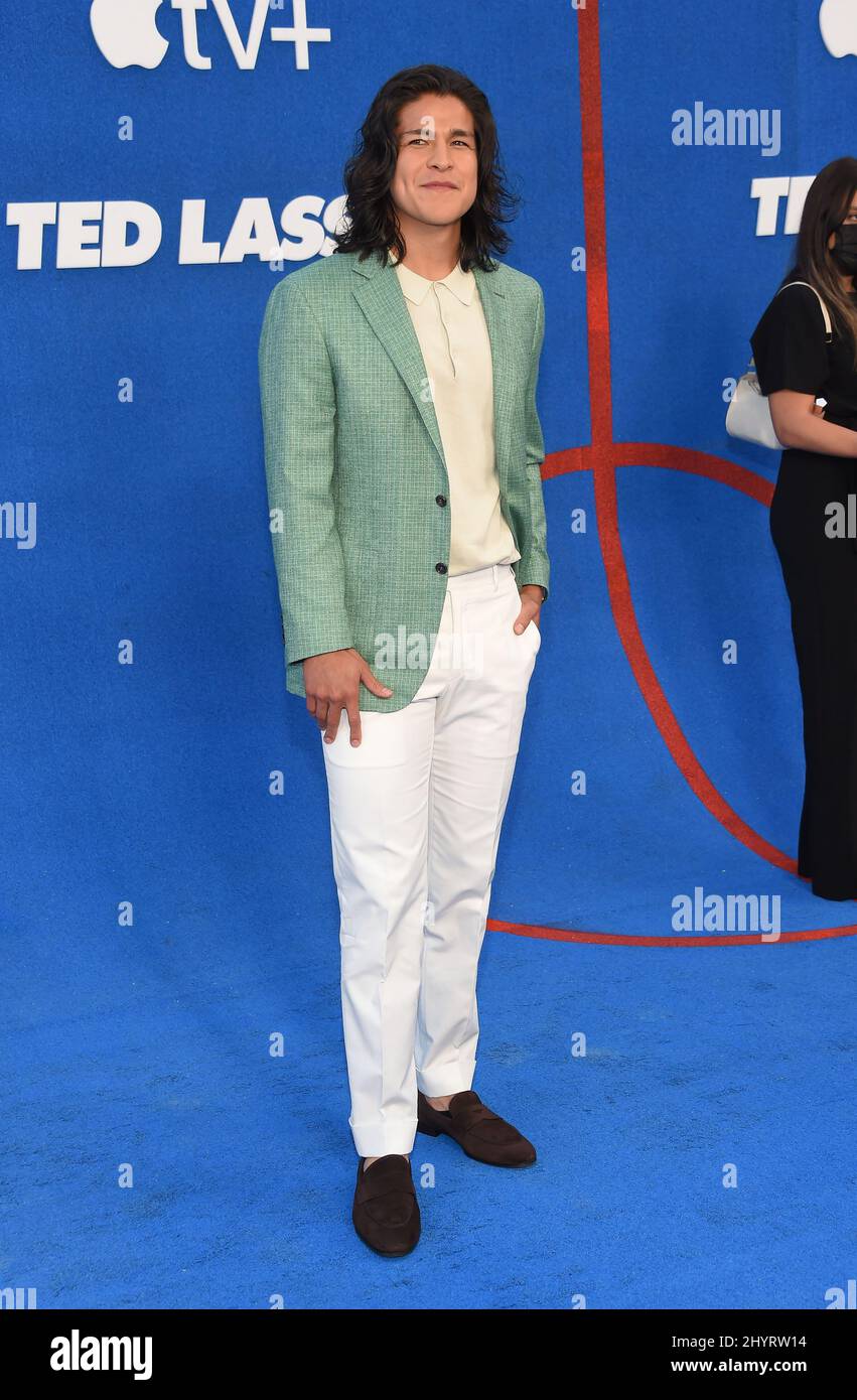 Cristo Fernandez arriving to the €˜Ted Lasso' Season 2 Premiere at ...