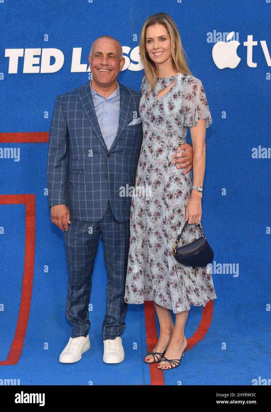 Ted Chervin arriving to the €˜Ted Lasso' Season 2 Premiere at Pacific ...