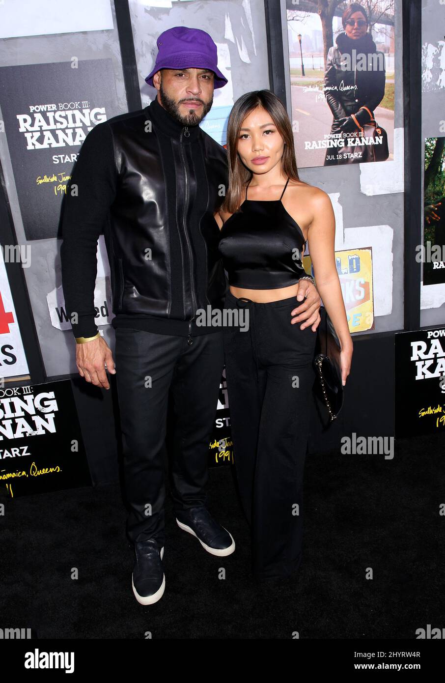 Daniel Sunjata & Pwint attending 'Power Book III: Raising Kanan' World ...