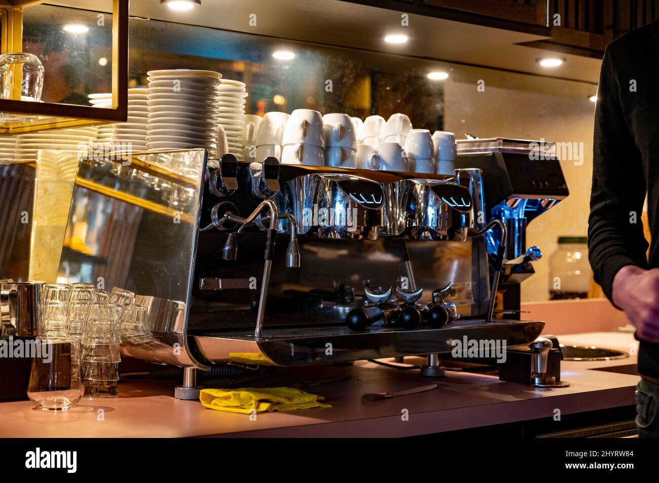 Rome espresso bar hi-res stock photography and images - Alamy