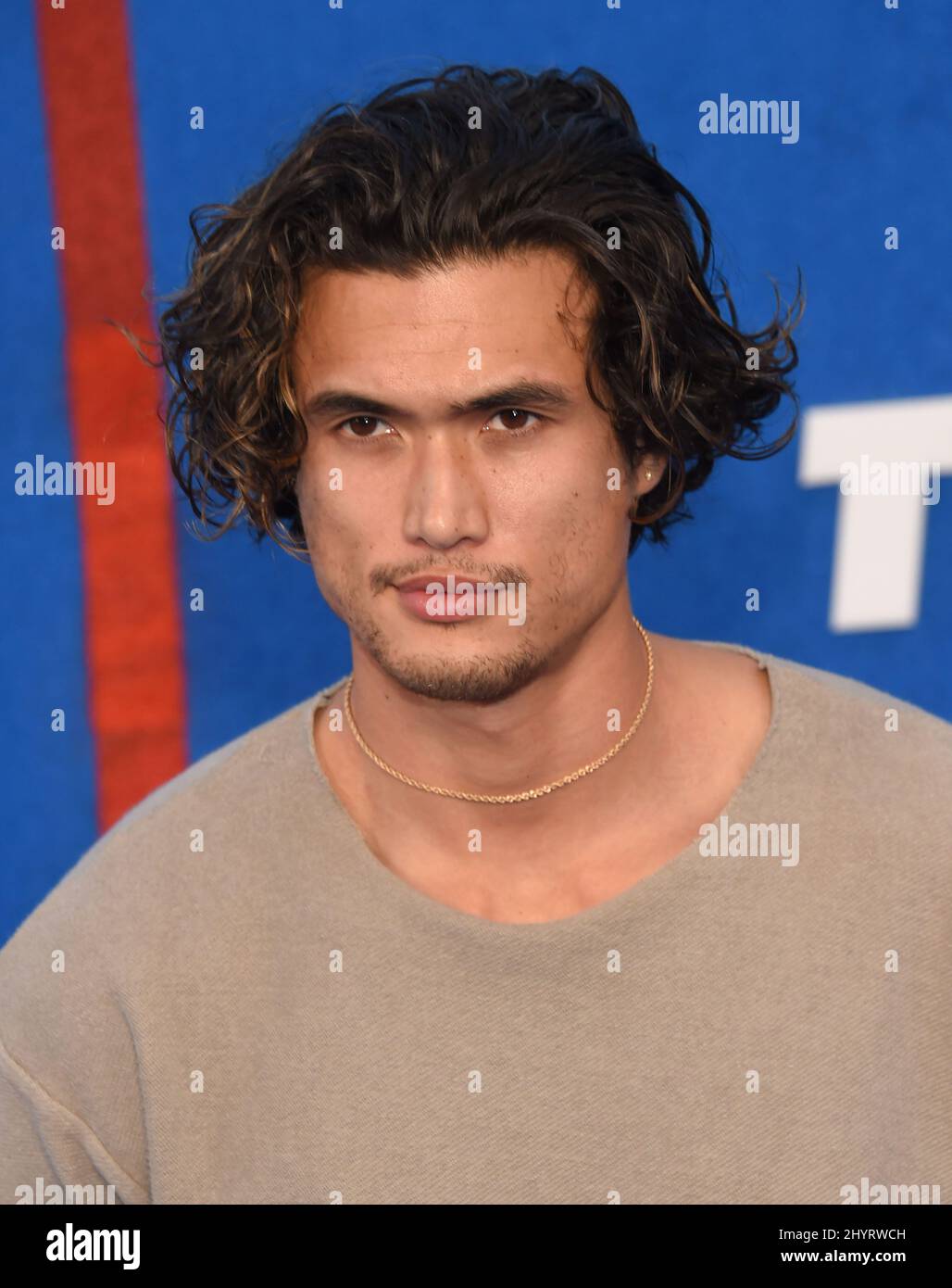 Charles Melton arriving to the €˜Ted Lasso' Season 2 Premiere at ...