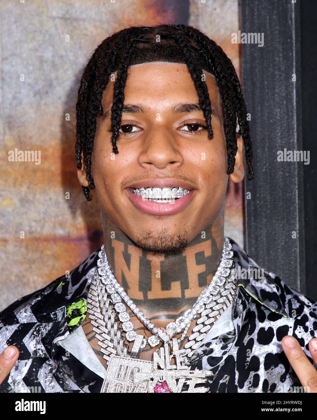 NLE Choppa attending 'Power Book III: Raising Kanan' World Premiere ...