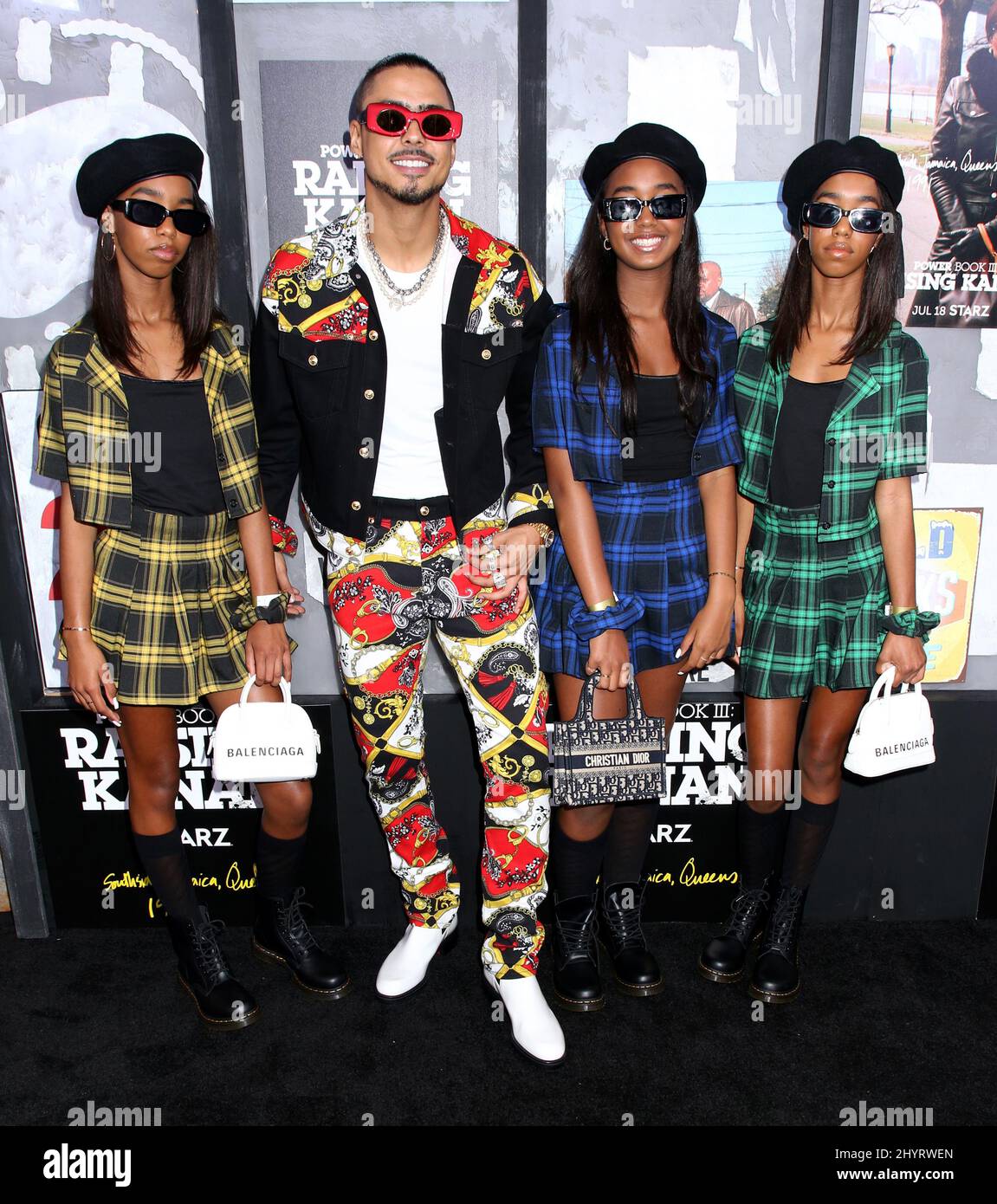 D'Lila Star Combs, Quincy Brown, Chance Combs & Jessie James Combs ...