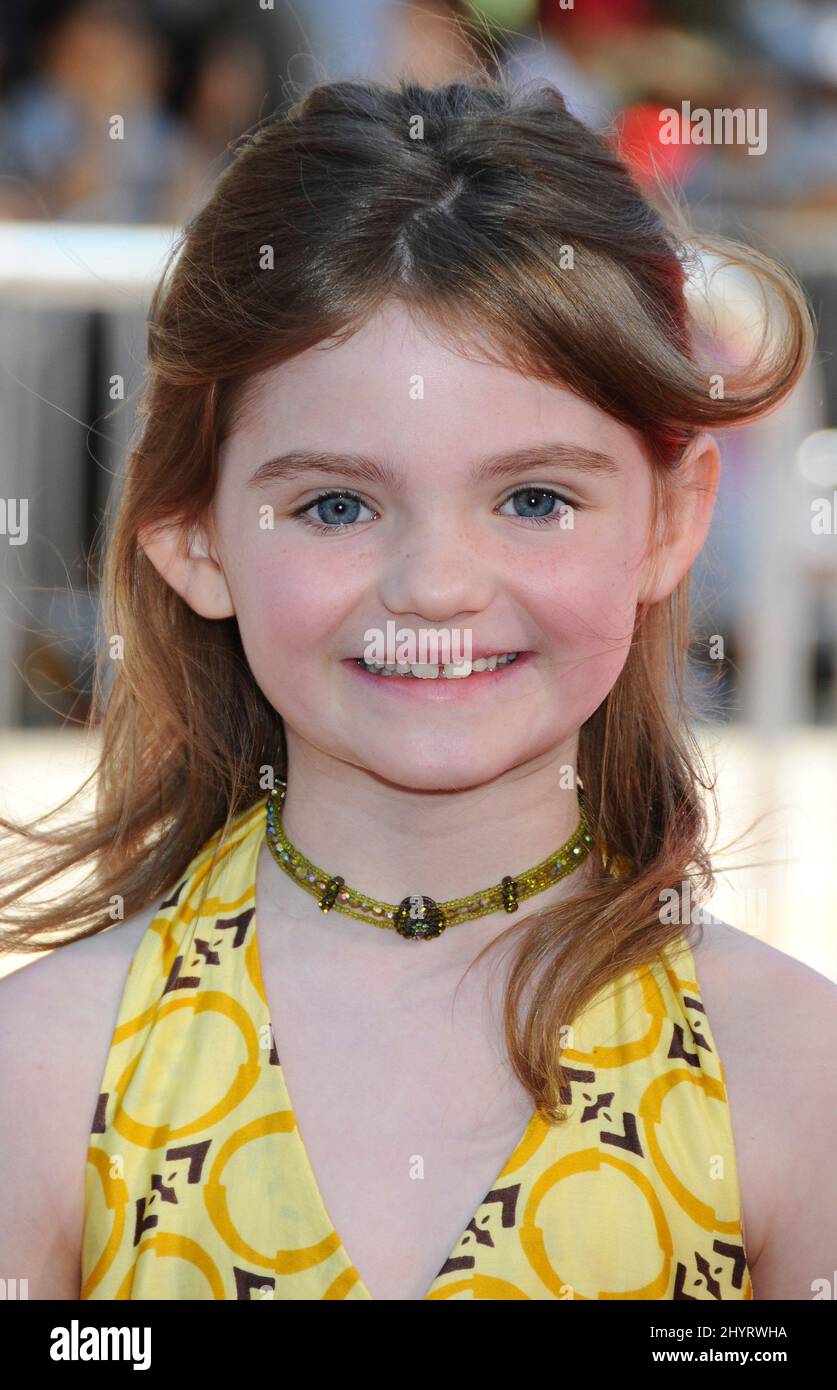 Morgan Lily attends the world premiere of "Journey to the Center of the ...