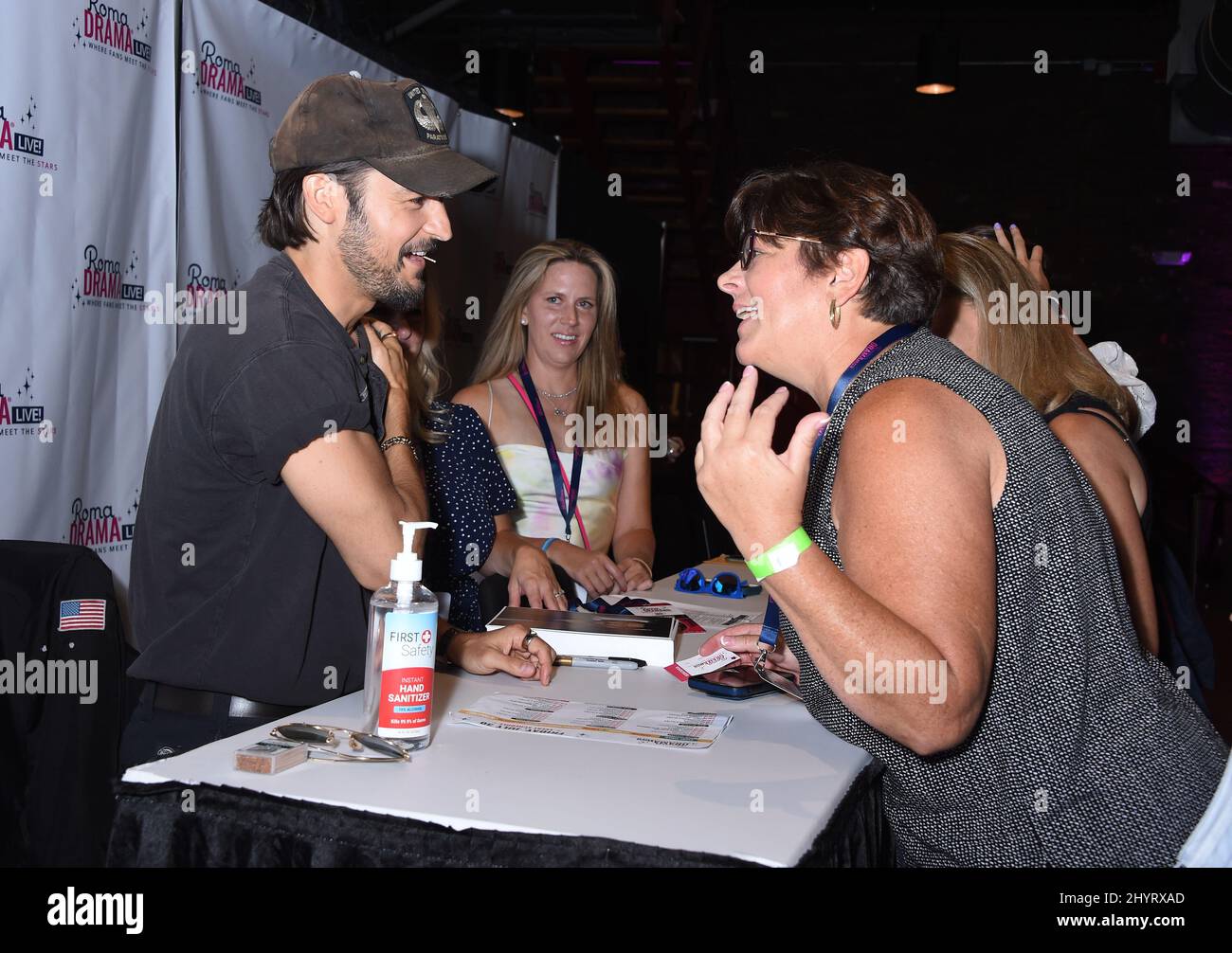 Tyler Hynes at the opening day of RomaDrama LIVE! Fan Convention held ...