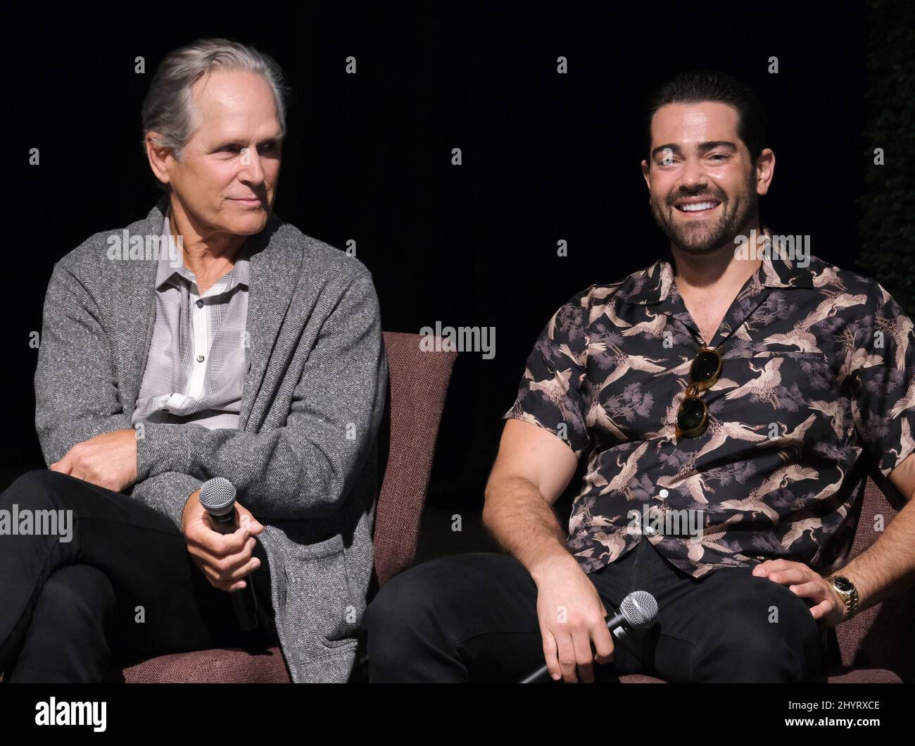 Gregory Harrison and Jesse Metcalfe on the second day of RomaDrama LIVE ...