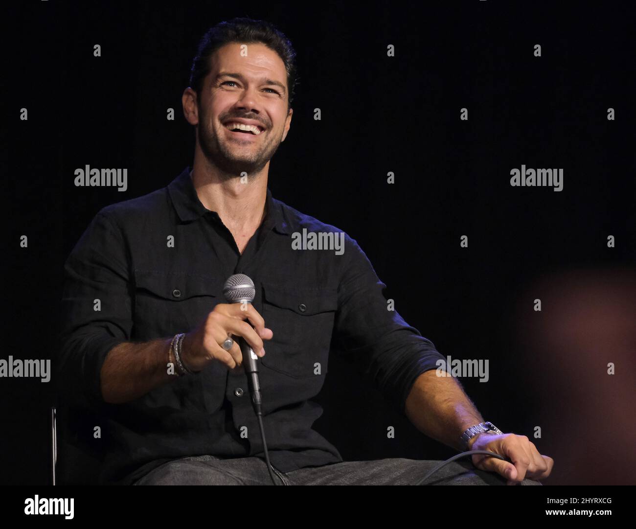 Ryan Paevey on the second day of RomaDrama LIVE! Fan Convention held at ...
