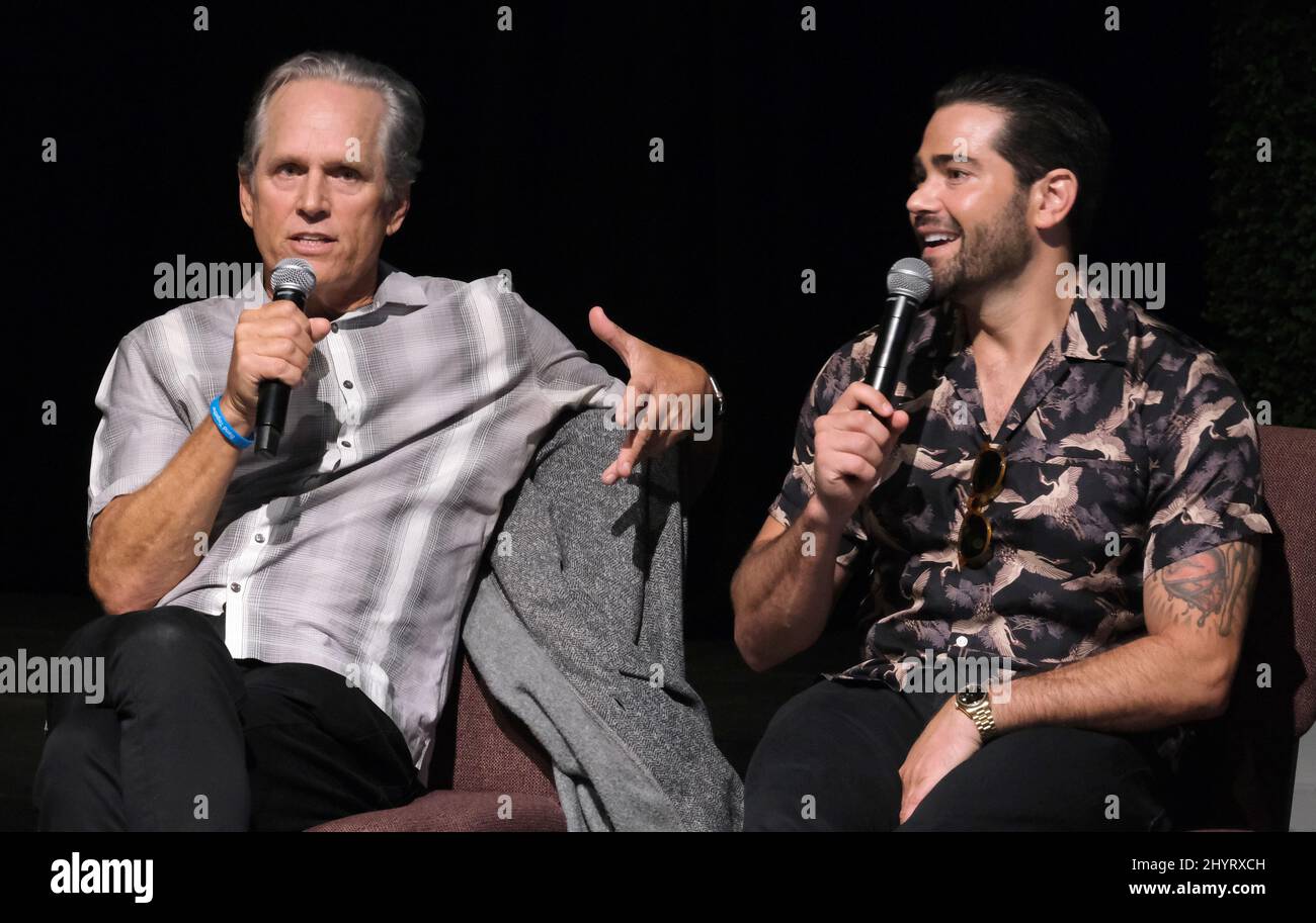 Gregory Harrison and Jesse Metcalfe on the second day of RomaDrama LIVE ...