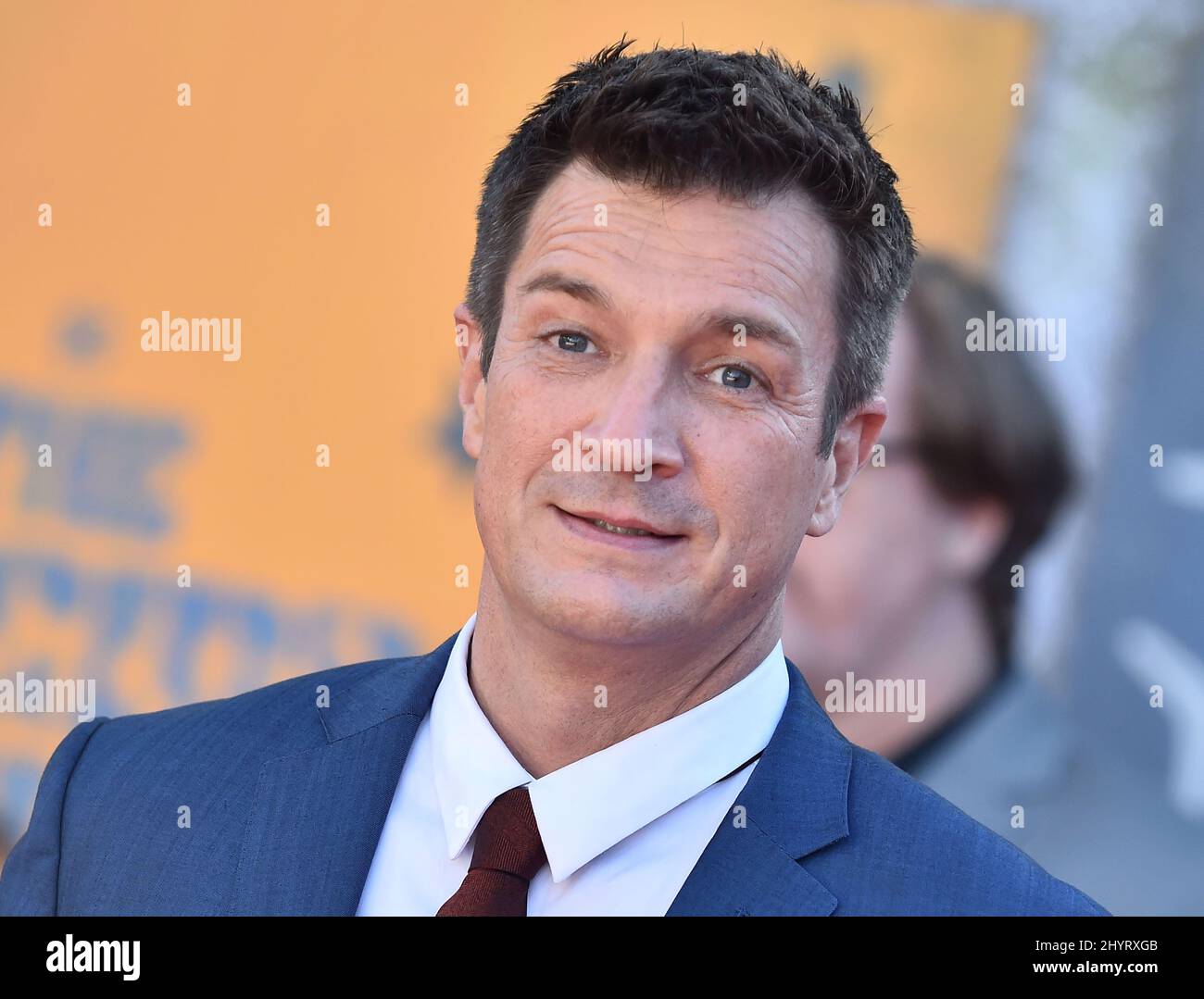 Nathan Fillion at "The Suicide Squad" premiere held at the Regency ...