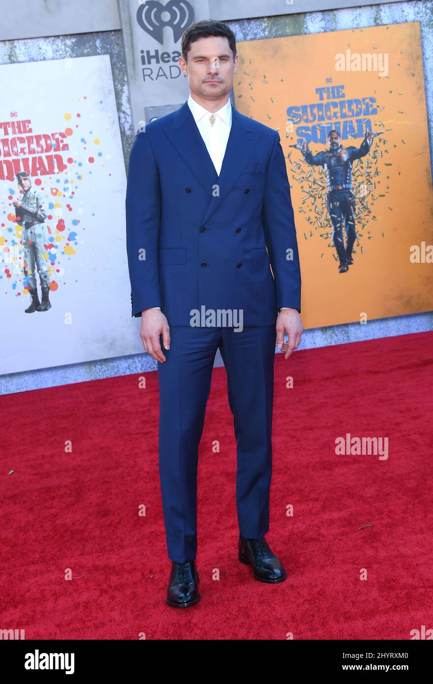 Flula Borg at "The Suicide Squad" premiere held at the Regency Village ...