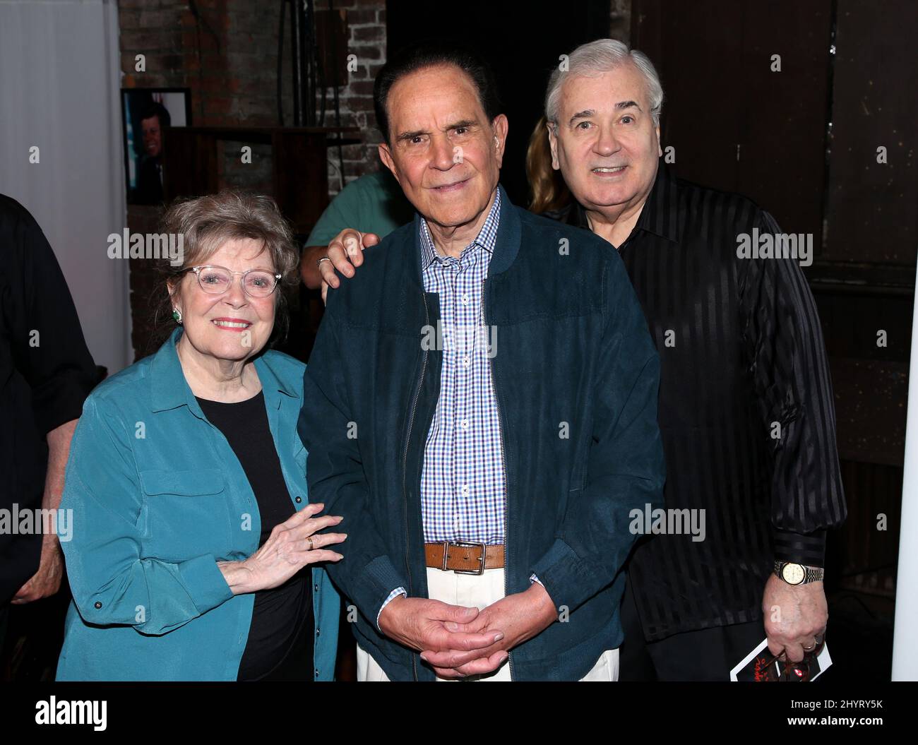 Anita Gillette, Rich Little and Lee Roy Reams attending 'Trial on the ...
