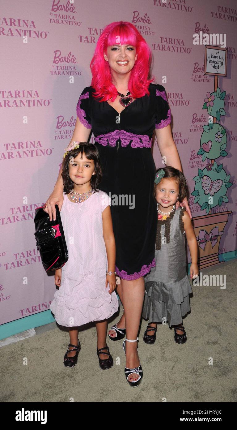 Tarina Tarantino and daughters attend Tarina Tarantino's Pink Plastic ...