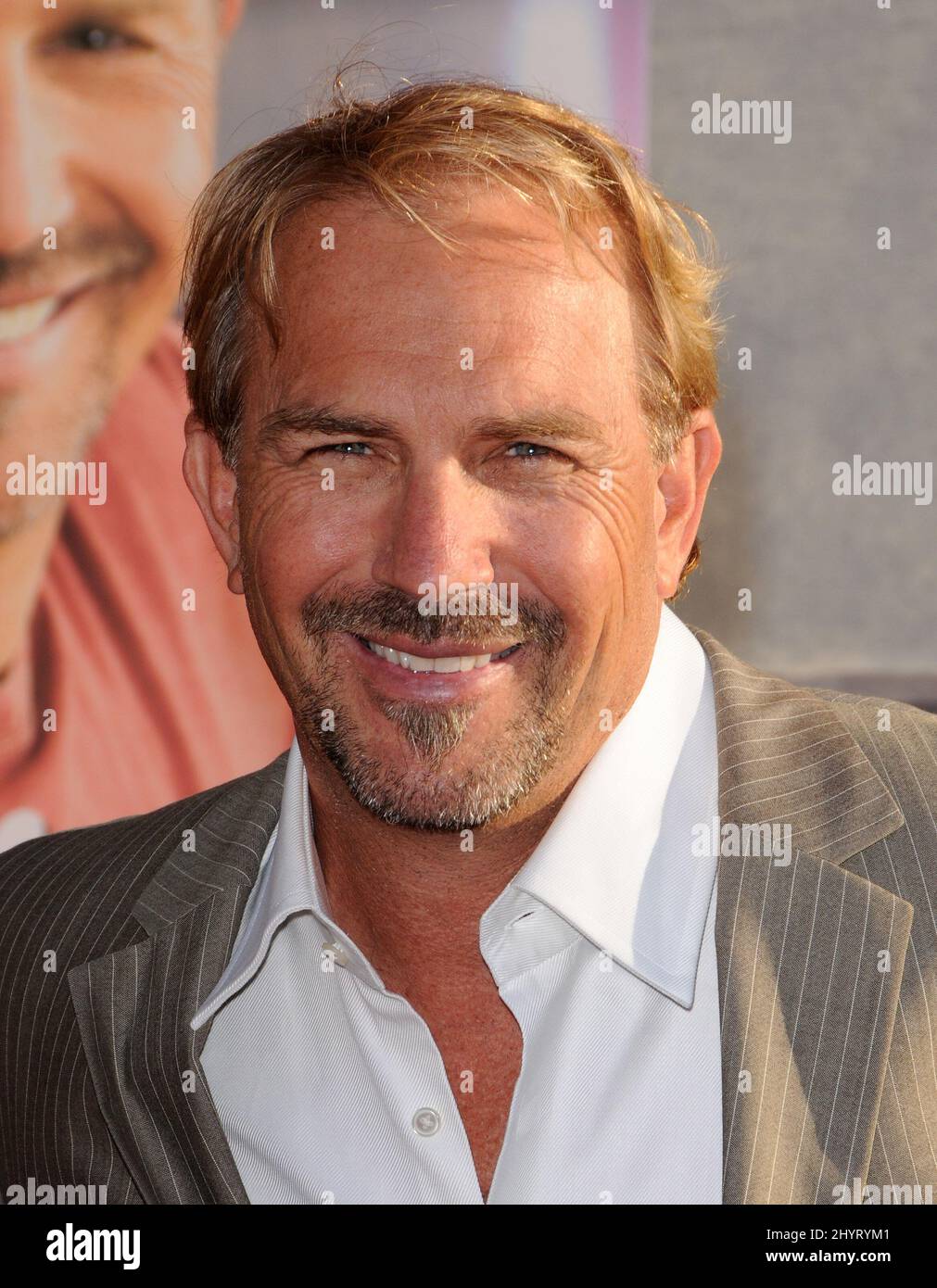 Kevin Costner attending the world premiere of "Swing Vote" at the El ...