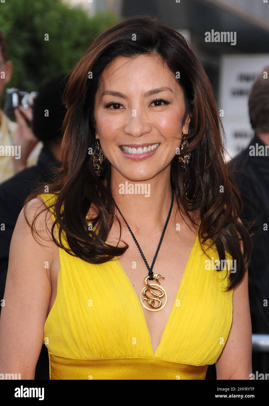 Michelle Yeoh attending the "The Mummy: Tomb of the Dragon Emperor ...