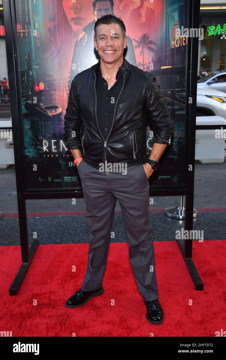 Al Coronel at the Los Angeles premiere of "Reminiscence" held on August ...