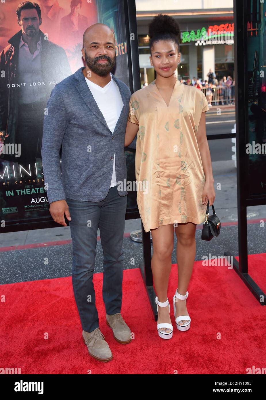 Jeffrey Wright and Juno Wright at the Los Angeles premiere of ...