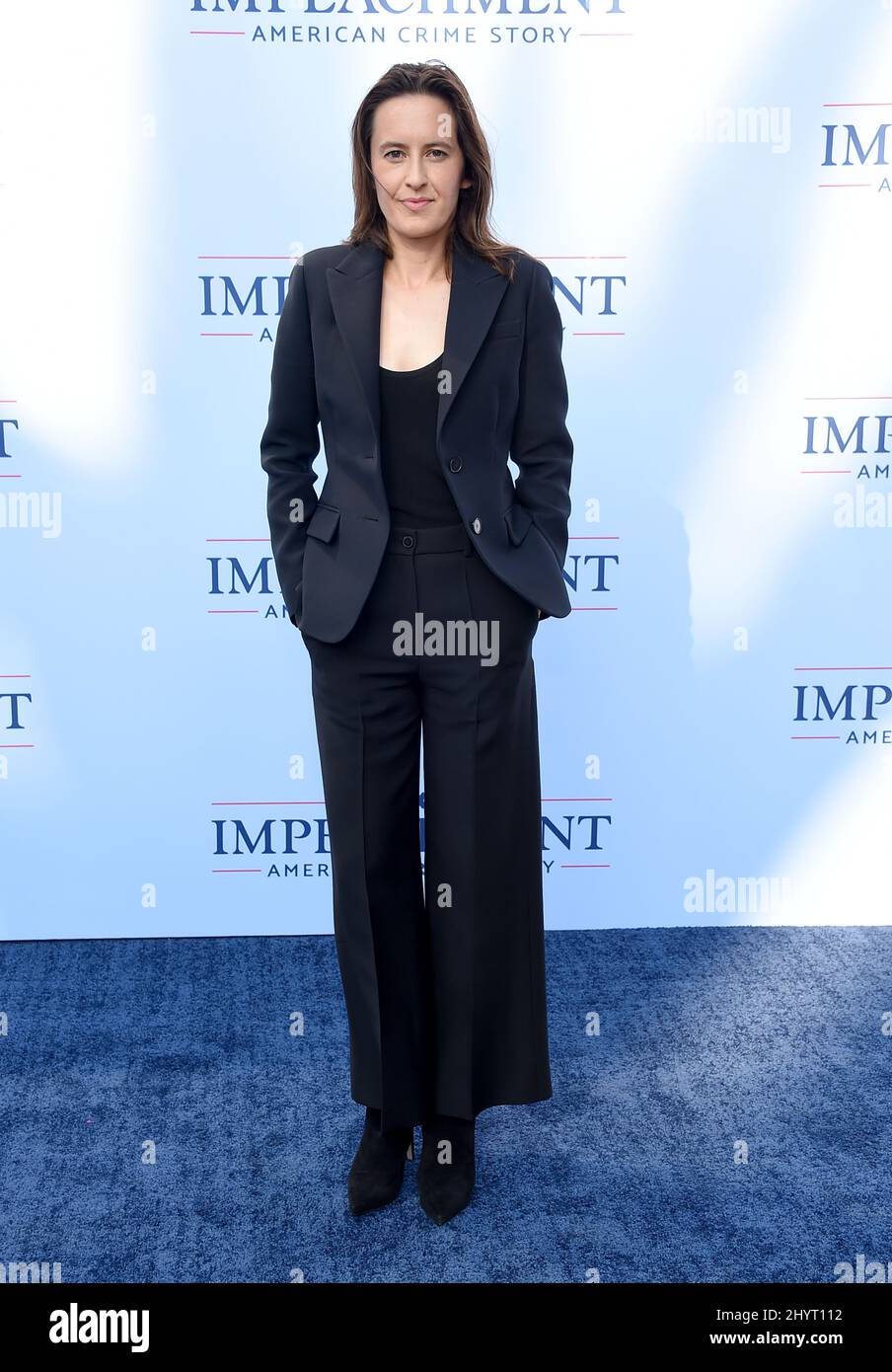 Sarah Burgess at FX's "Impeachment: American Crime Story" red carpet ...