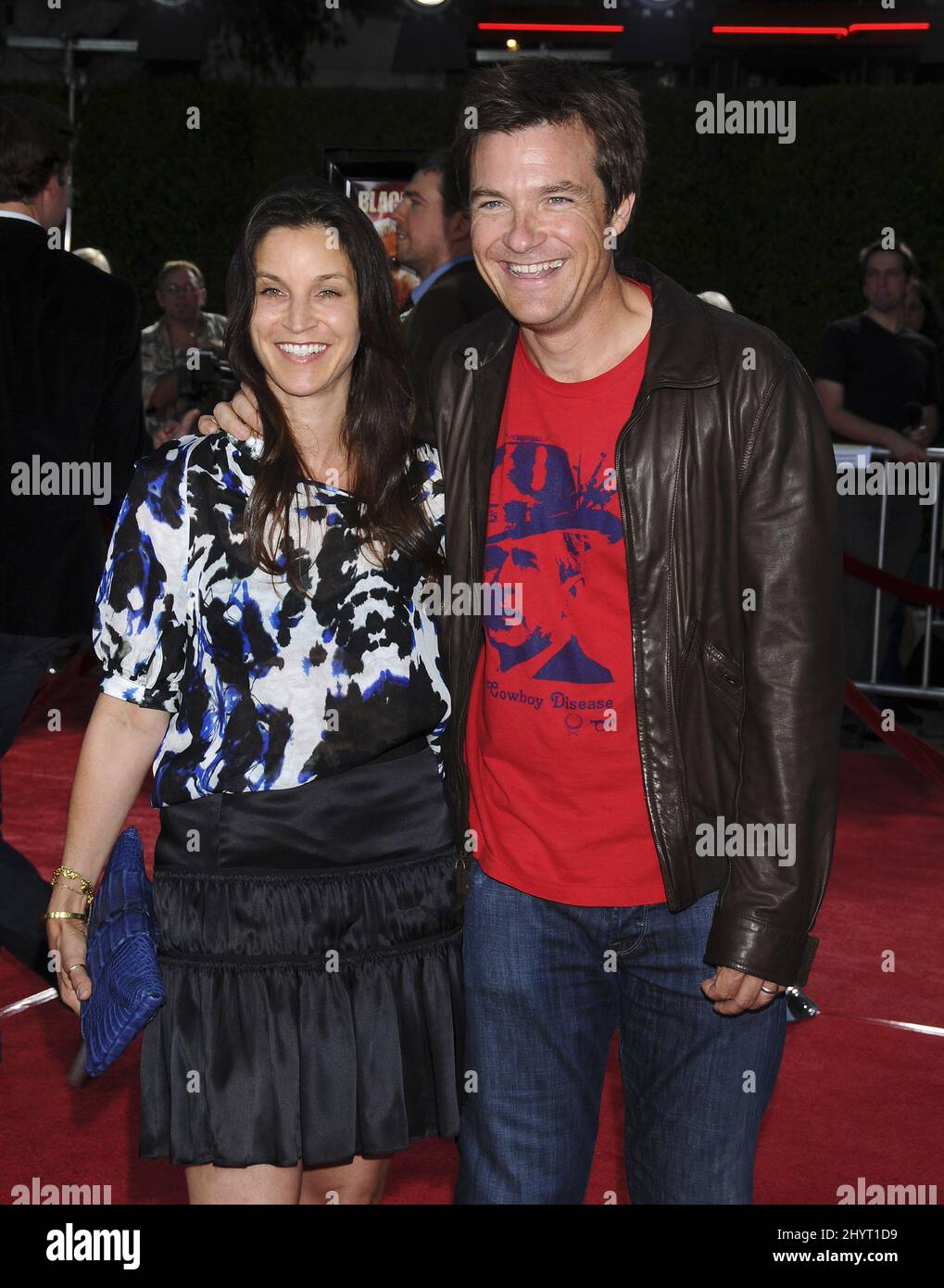 Jason Bateman and wife Amanda Anka at the "Tropic Thunder" Los Angeles ...