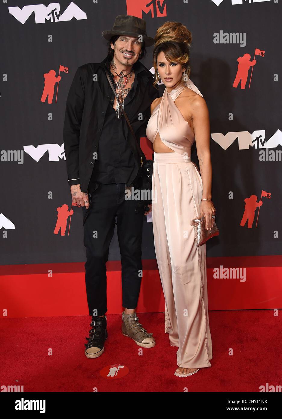 Tommy Lee and Brittany Jayne Furlan at the 2021 MTV Video Music Awards held at Barclays Center ...