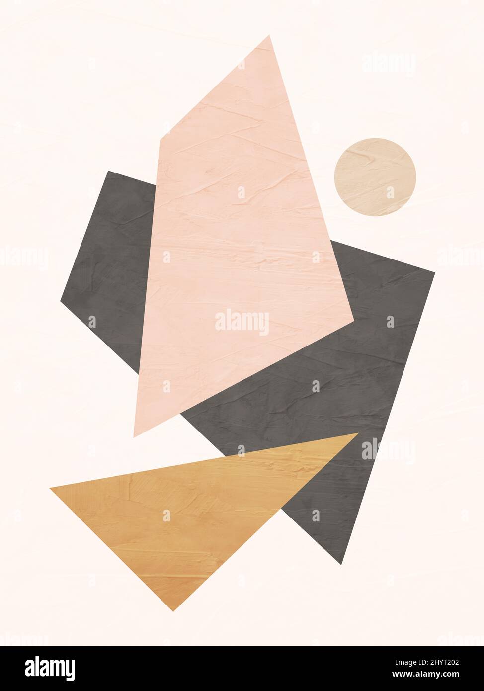 Abstract art of geometric shapes with colorful texture Stock Photo - Alamy