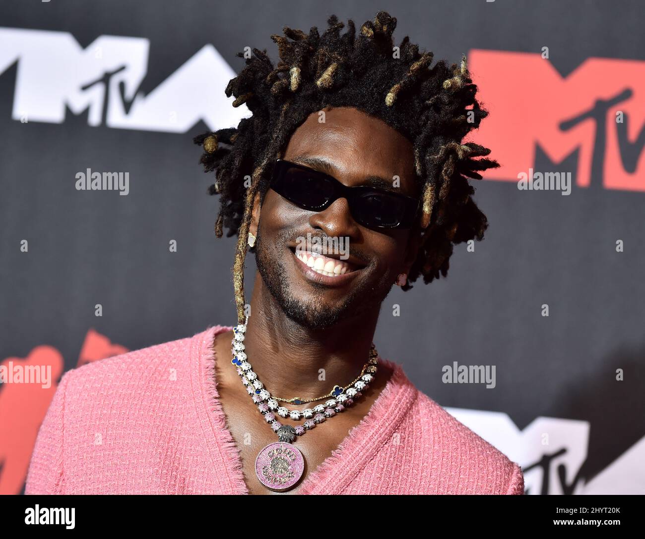 SAINt JHN at the 2021 MTV Video Music Awards held at Barclays Center on ...