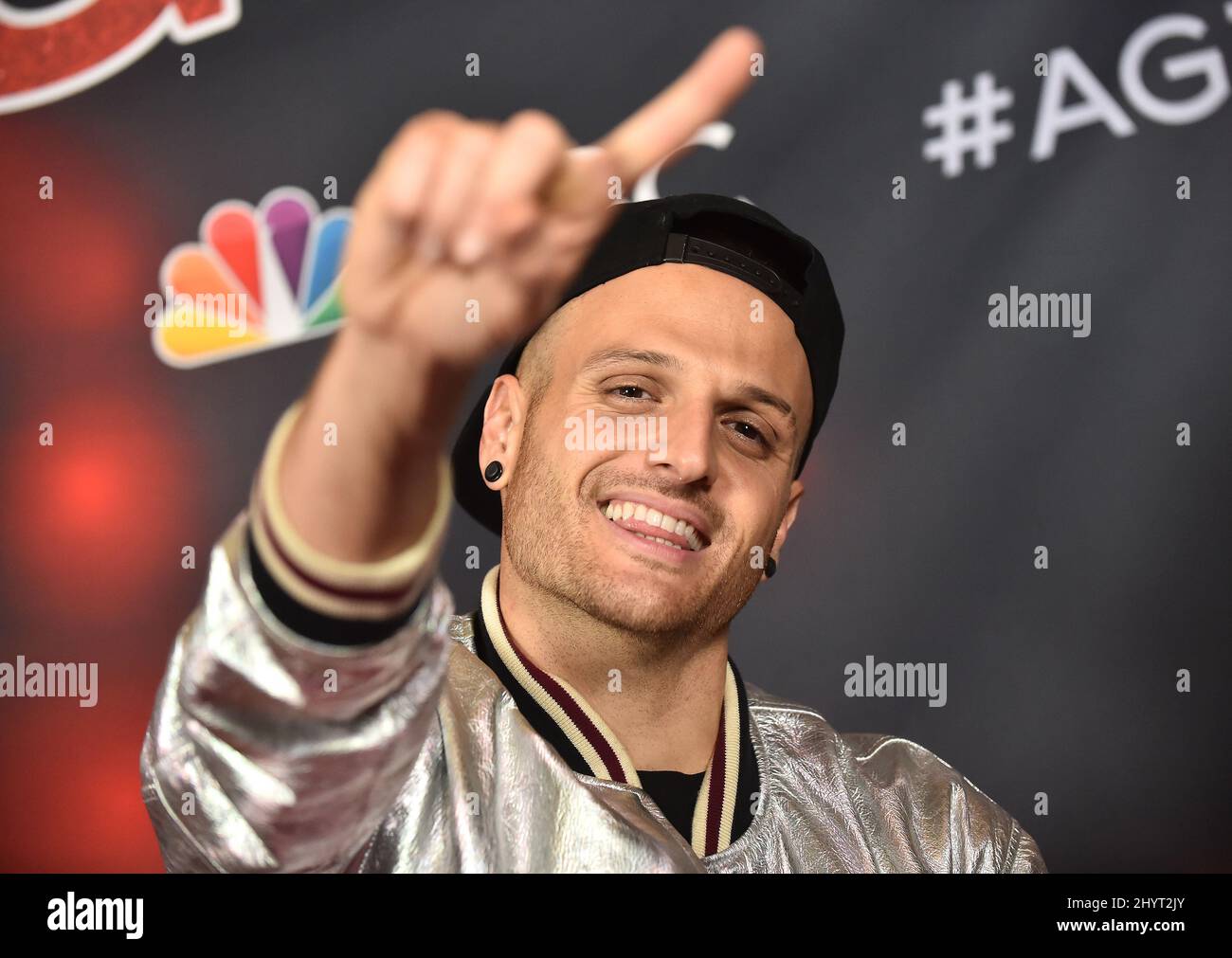 Dustin Tavella at "America's Got Talent" finale live show red carpet ...