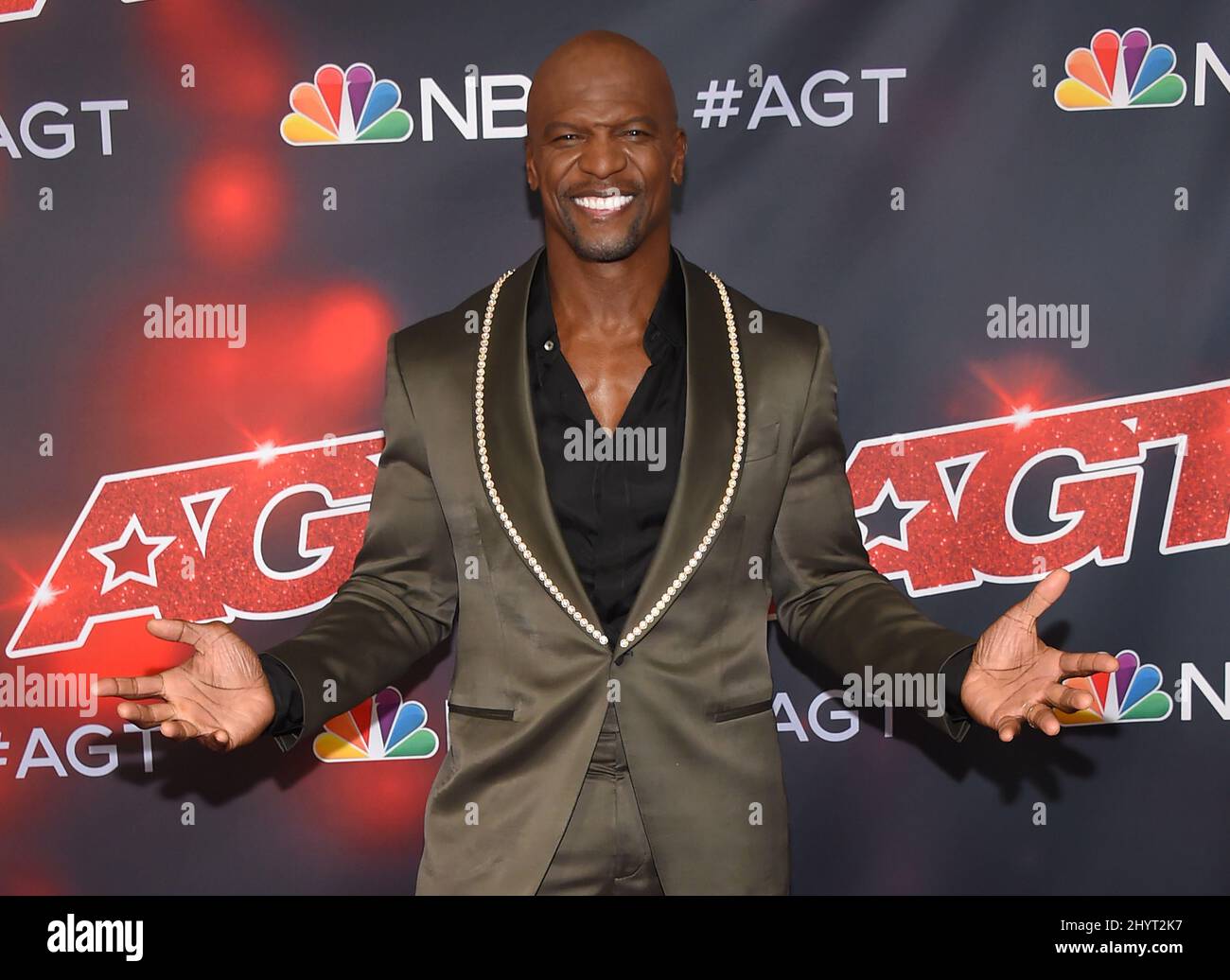 Terry Crews at "America's Got Talent" finale live show red carpet event ...