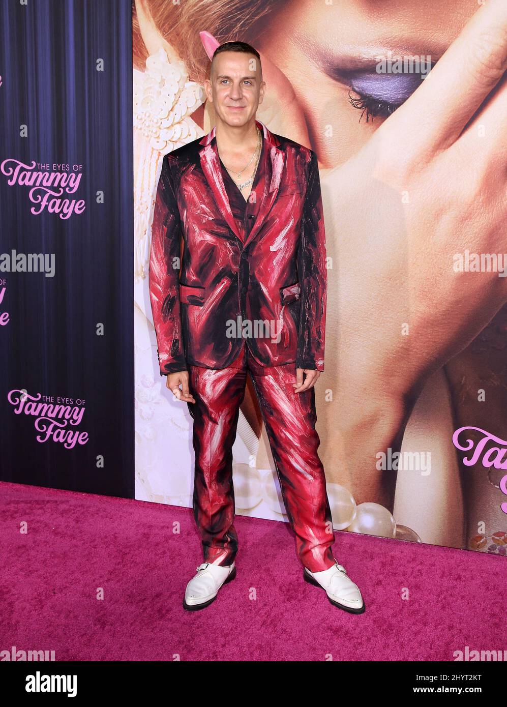 Jeremy Scott attending 'The Eyes of Tammy Fay' New York Premiere held ...