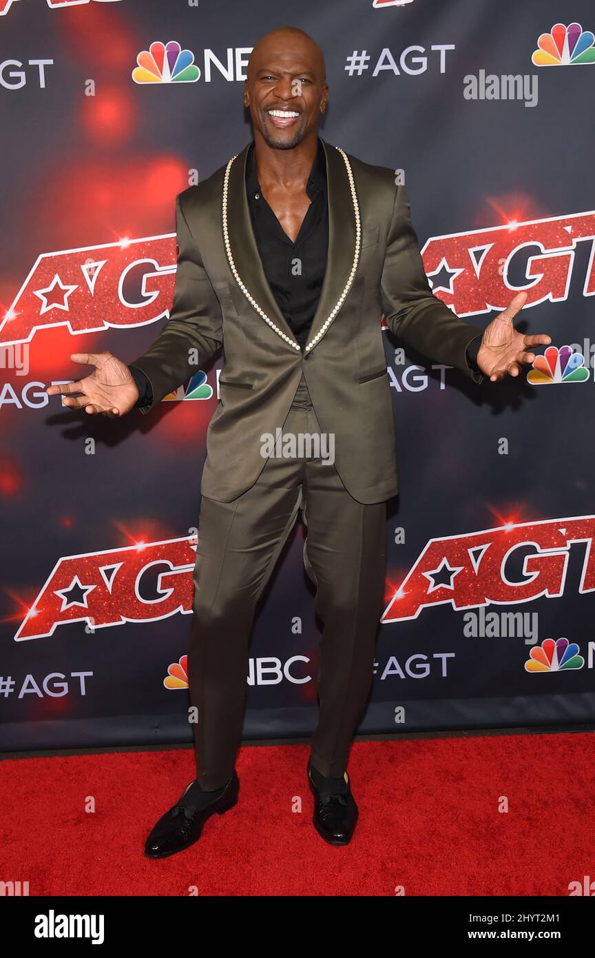 Terry Crews at "America's Got Talent" finale live show red carpet event ...