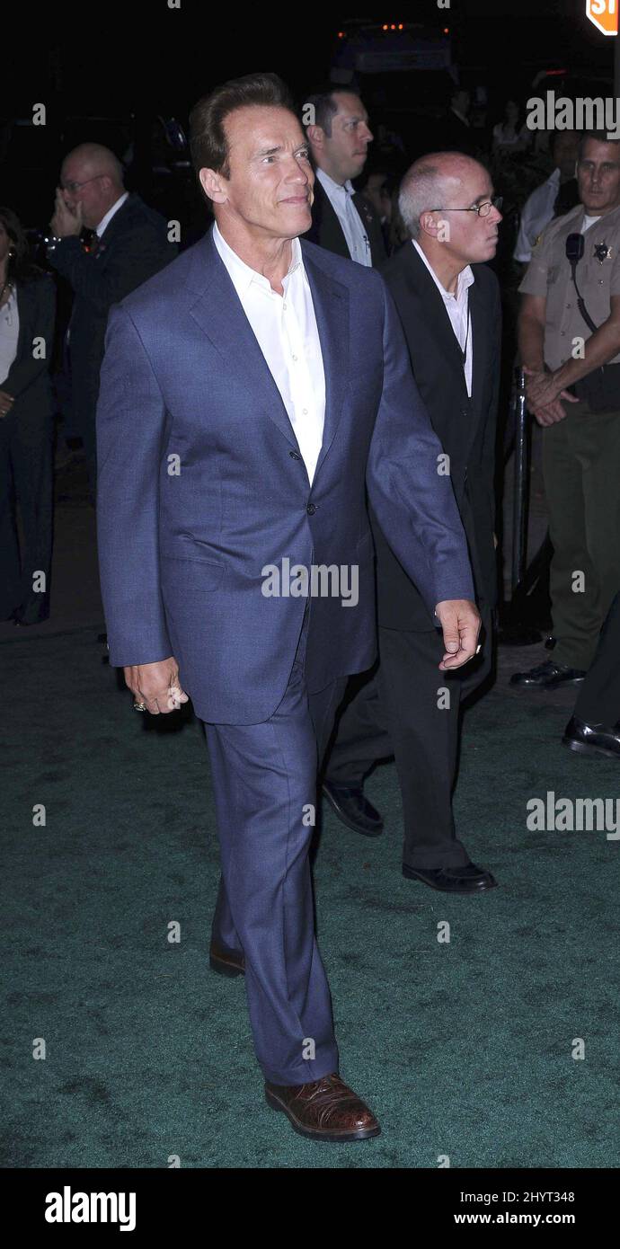 Arnold Schwarzenegger hosts a Green Gala at Universal Studios ...