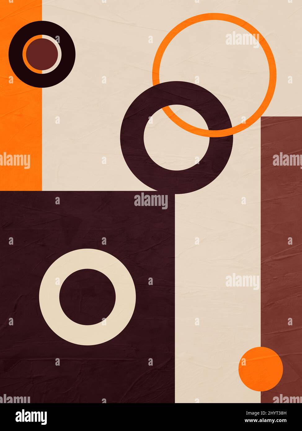 Abstract art of geometric shapes with colorful texture Stock Photo - Alamy