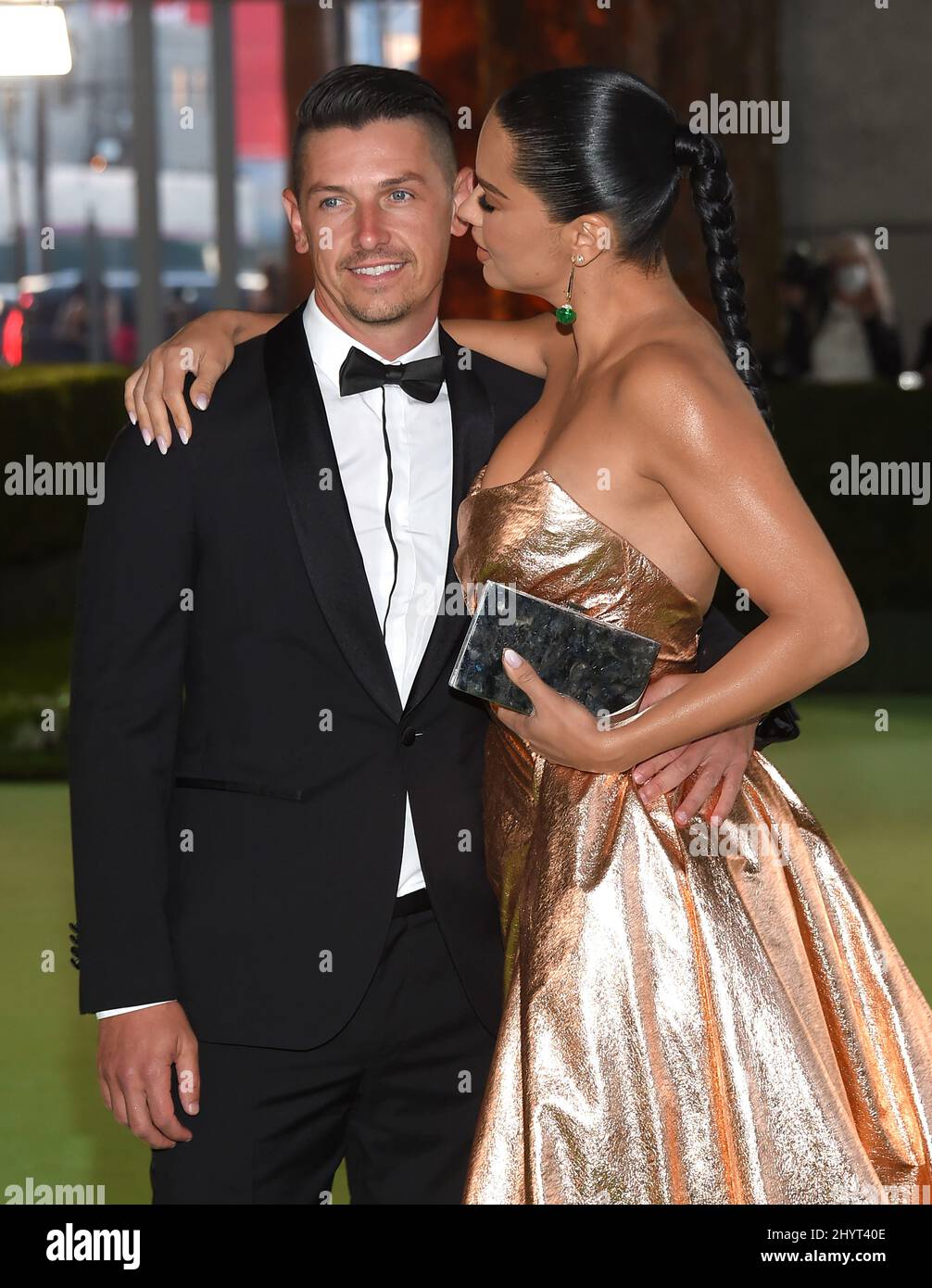 Andre L III and Adrianna Lima at the Academy Museum of Motion Pictures ...