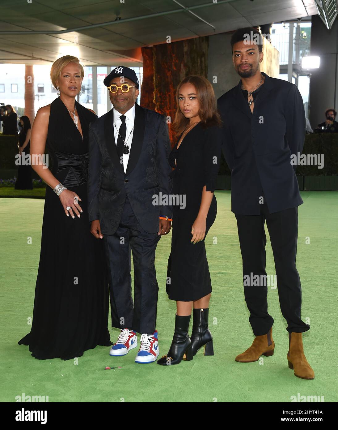 Spike Lee and Tonya Lewis Lee at the Academy Museum of Motion Pictures ...