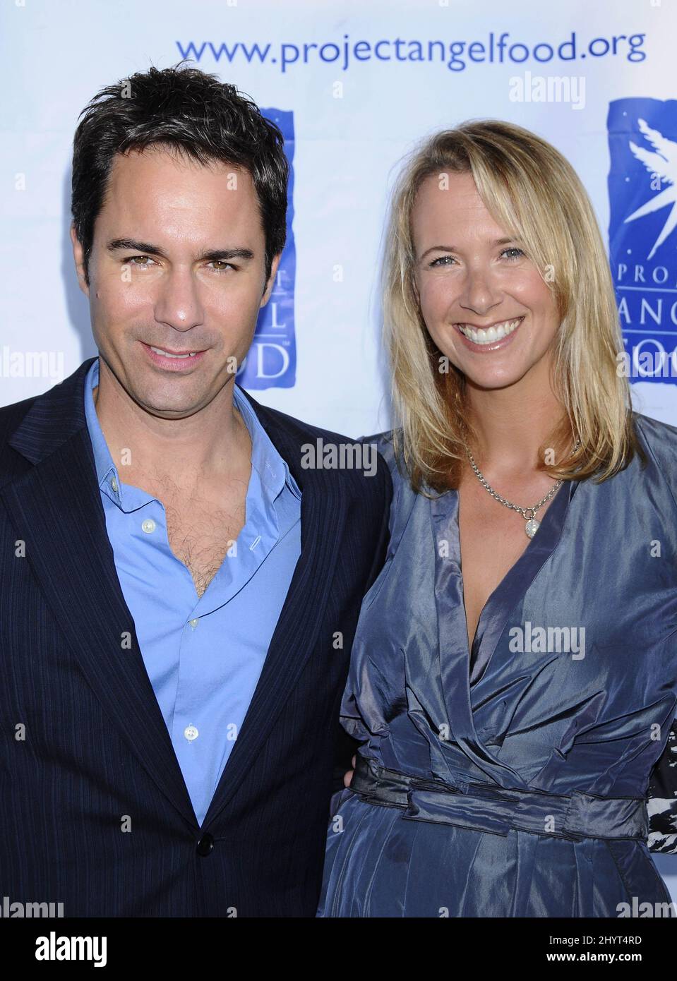 Eric McCormack and wife Janet attending the 15th Annual Angel Awards ...