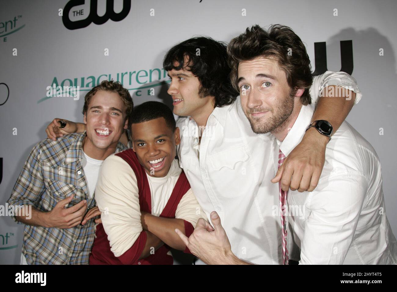 Dustin Milligan, Tristan Wilds, Michael Steger and Ryan Eggold arriving ...