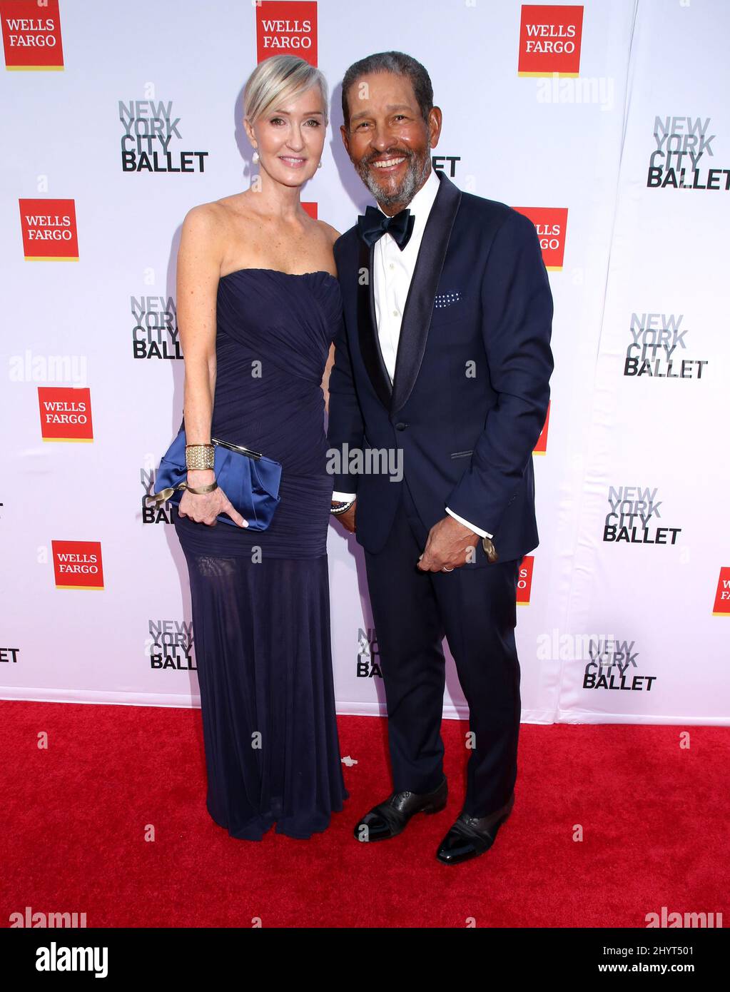 Hilary Quinlan and Bryant Gumbel attending the New York City Ballet ...